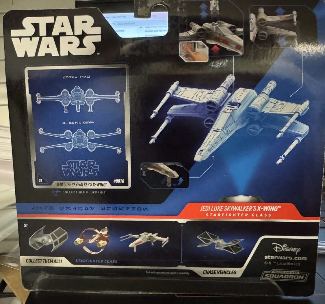 日本代購代標第一品牌【樂淘letao】－Star Wars Micro Galaxy Squadron Jedi Luke Skywalker's X-Wing CHASE #0018 1/ ...
