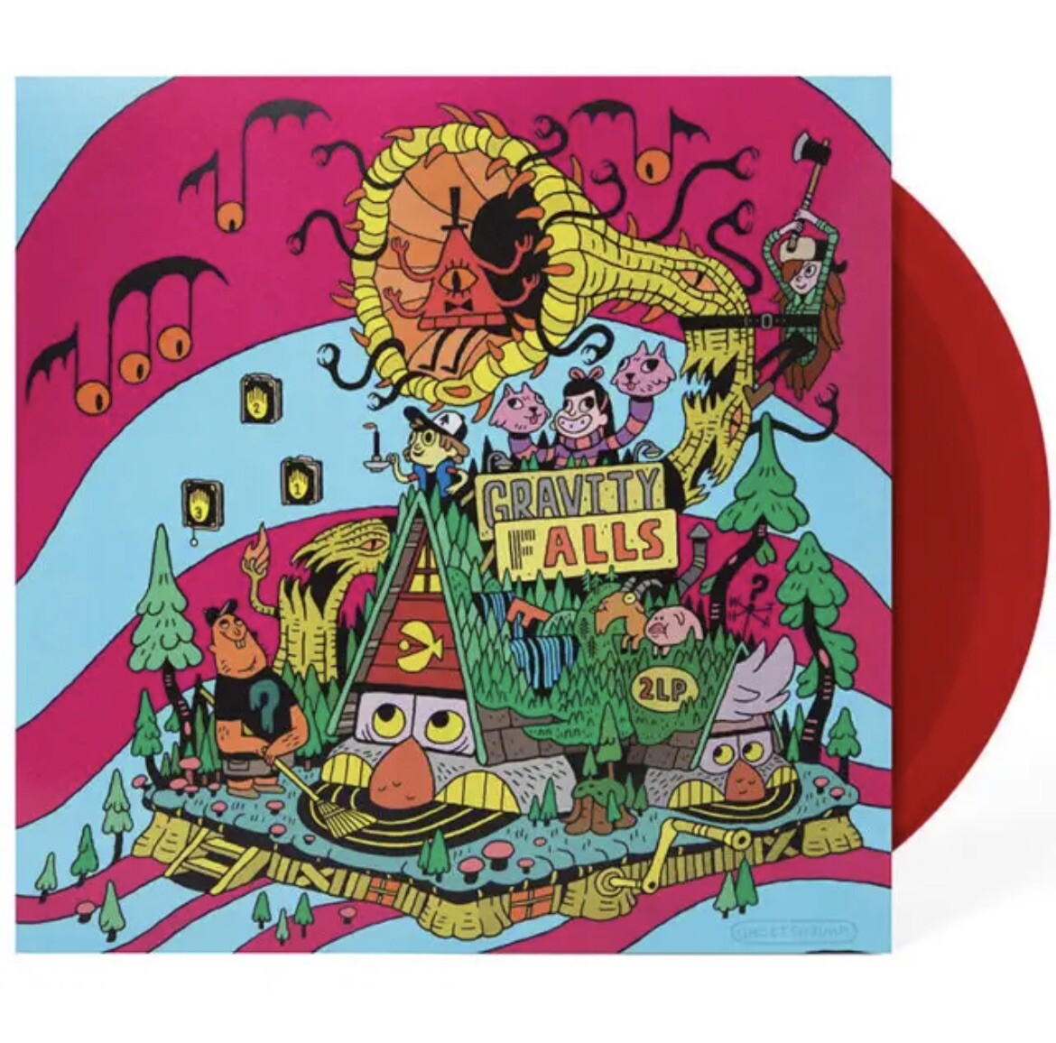 代購代標第一品牌－樂淘letao－Gravity Falls Soundtrack - 2xLP on Decoder レッド / Vinyl - Brand New In Hand 海外 即決