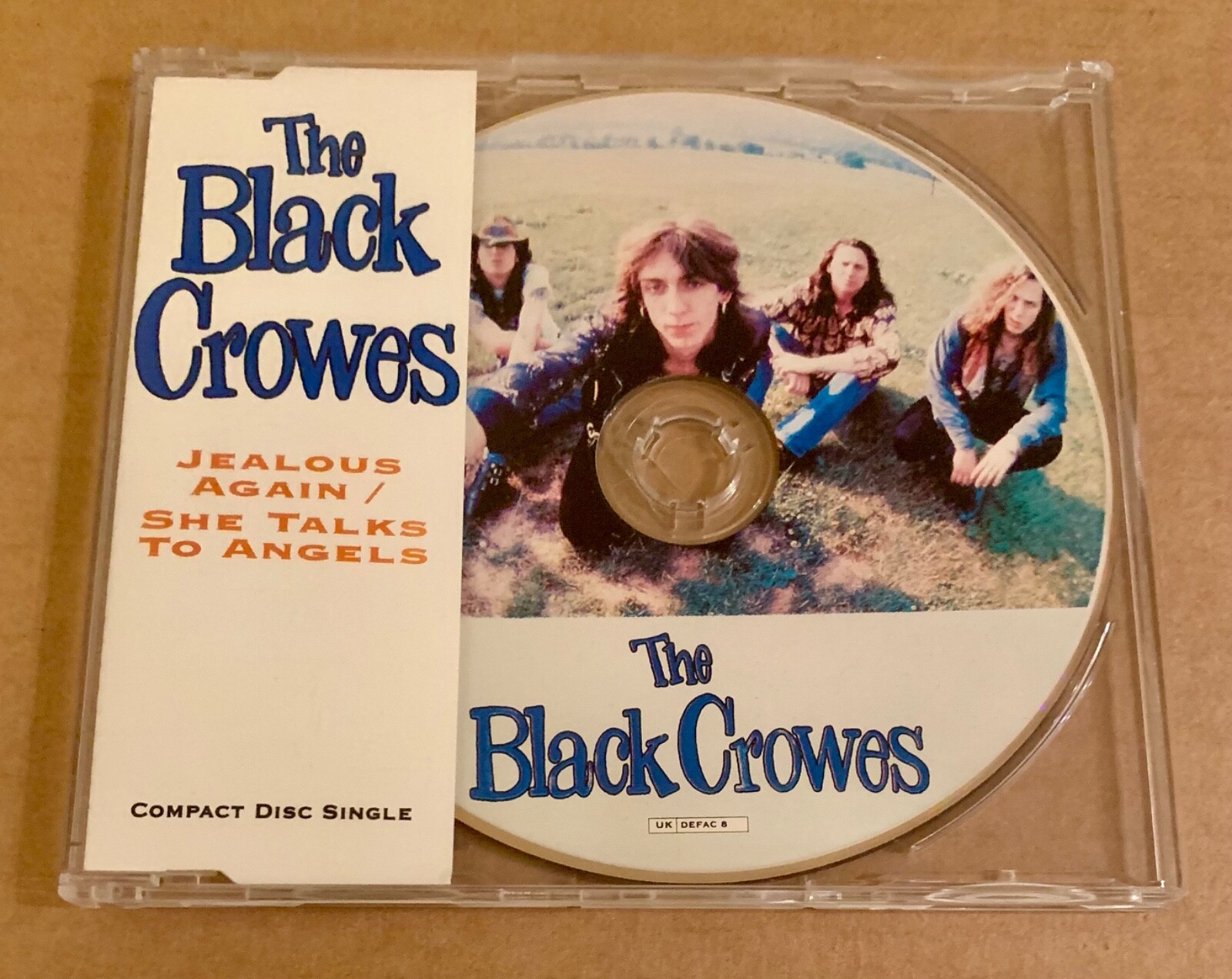 日本代購代標第一品牌【樂淘letao】－1991 Import CD Single The Black Crowes Jealous Again She Talks To Angels 3 ...