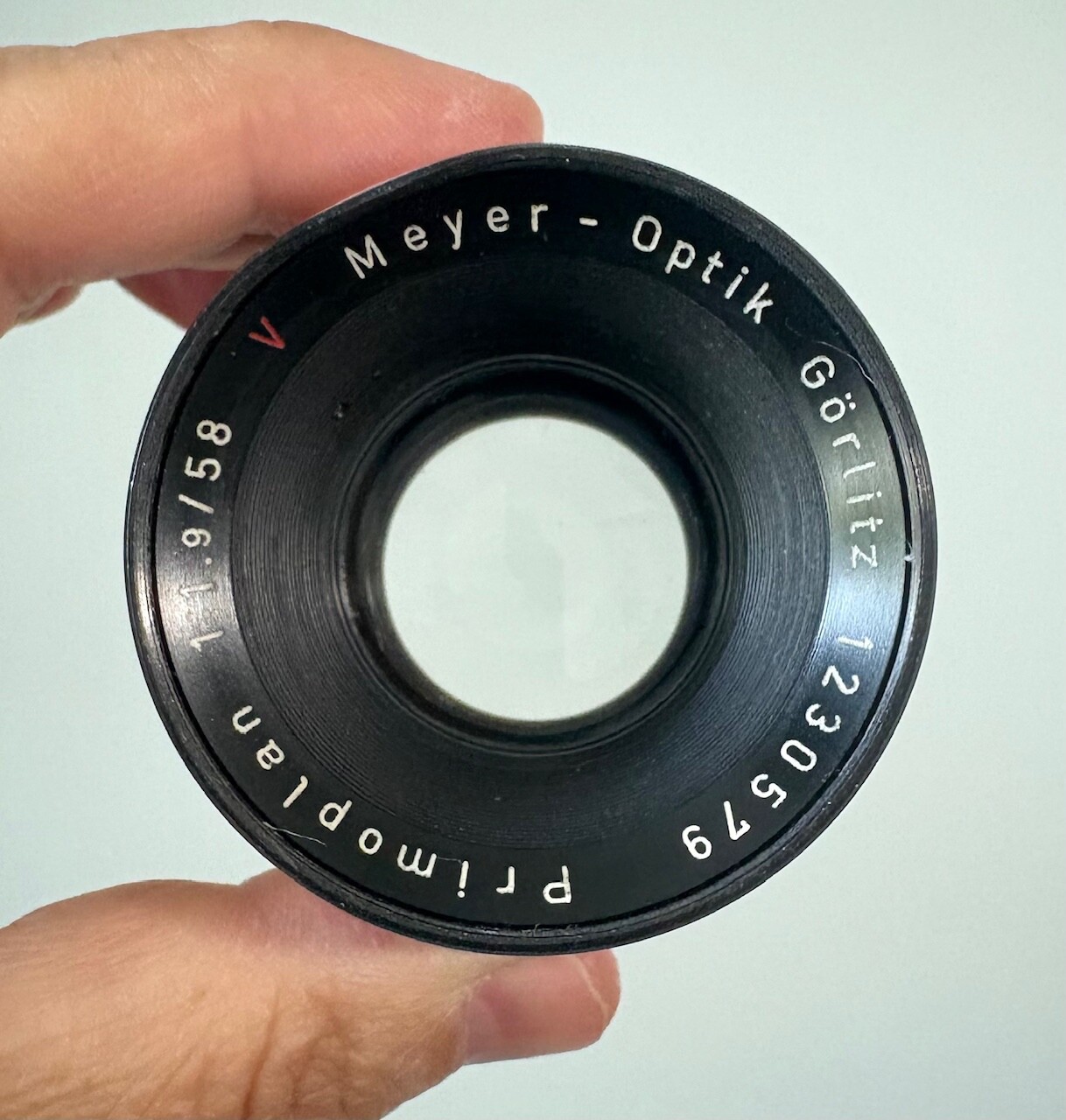 日本代購代標第一品牌【樂淘letao】－Vintage Primoplan Meyer-Optik Gorlitz f1.9 58mm Red V German Lens M42 Mount ...