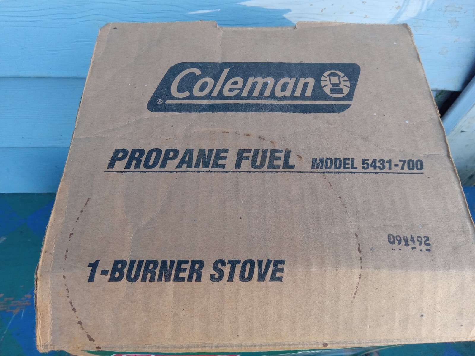 Yahoo!オークション - COLEMAN MODEL 5431-700 PROPANE SINGLE BURNER...