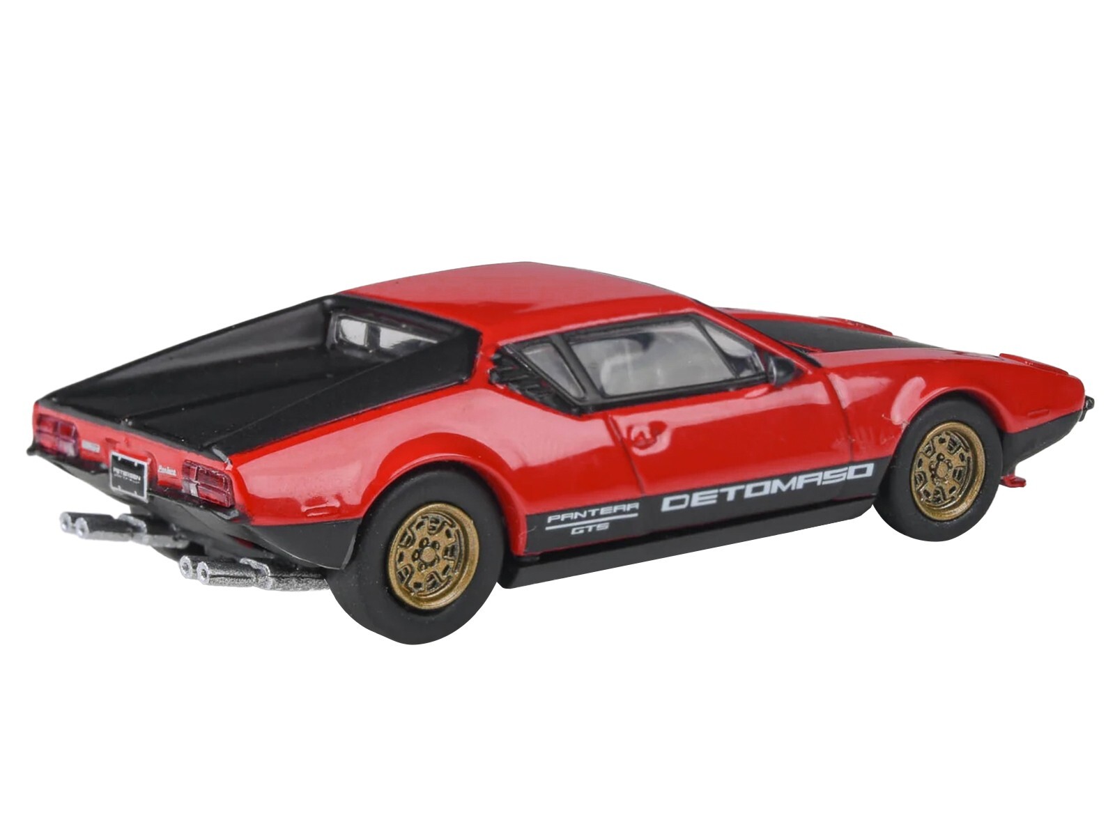 日本代購代標第一品牌【樂淘letao】－1972 DE TOMASO PANTERA RED & BLACK 1/64 DIECAST MODEL CAR BY PARAGON PA ...