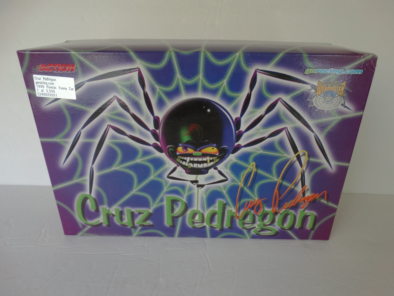 日本代購代標第一品牌【樂淘letao】－Cruz Pedregon 1999 Webmaster Pontiac 1:24 Diecast Funny Car: MINT 海外 即決
