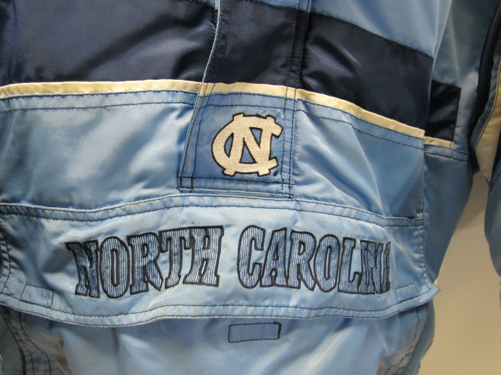 代購代標第一品牌－樂淘letao－NORTH CAROLINA STARTER MENS BLUE HALF ZIP PULLOVER SIZE SMALL 海外 即決