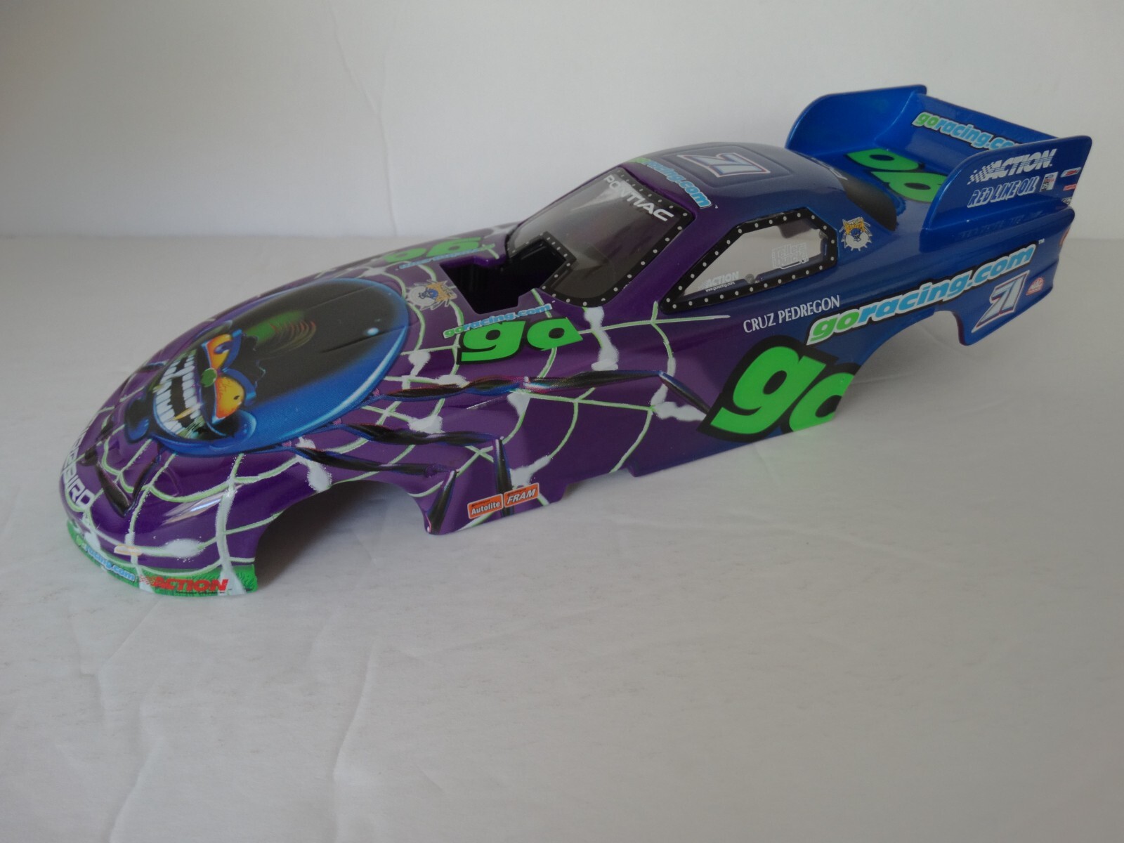 日本代購代標第一品牌【樂淘letao】－Cruz Pedregon 1999 Webmaster Pontiac 1:24 Diecast Funny Car: MINT 海外 即決