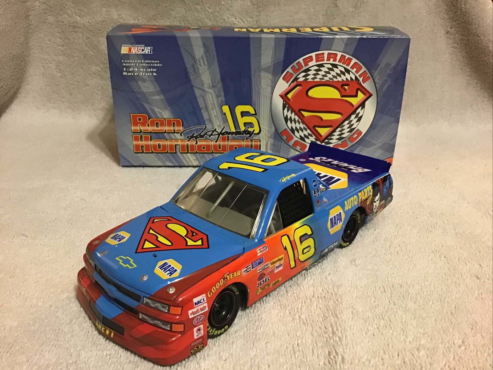 日本代購代標第一品牌【樂淘letao】－1999 Action RCCA RON HORNADAY #16 NAPA SUPERMAN Craftsman Chevy Truck 1/24 ...
