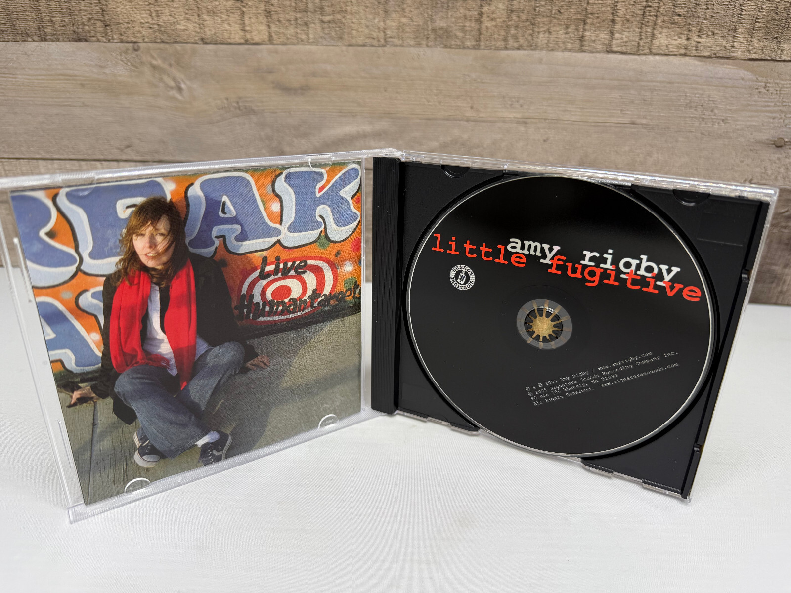 日本代購代標第一品牌【樂淘letao】－Little Fugitive by Amy Rigby (CD, Sep-2005, Signature Sounds) SCRATCH FREE 海外 即決