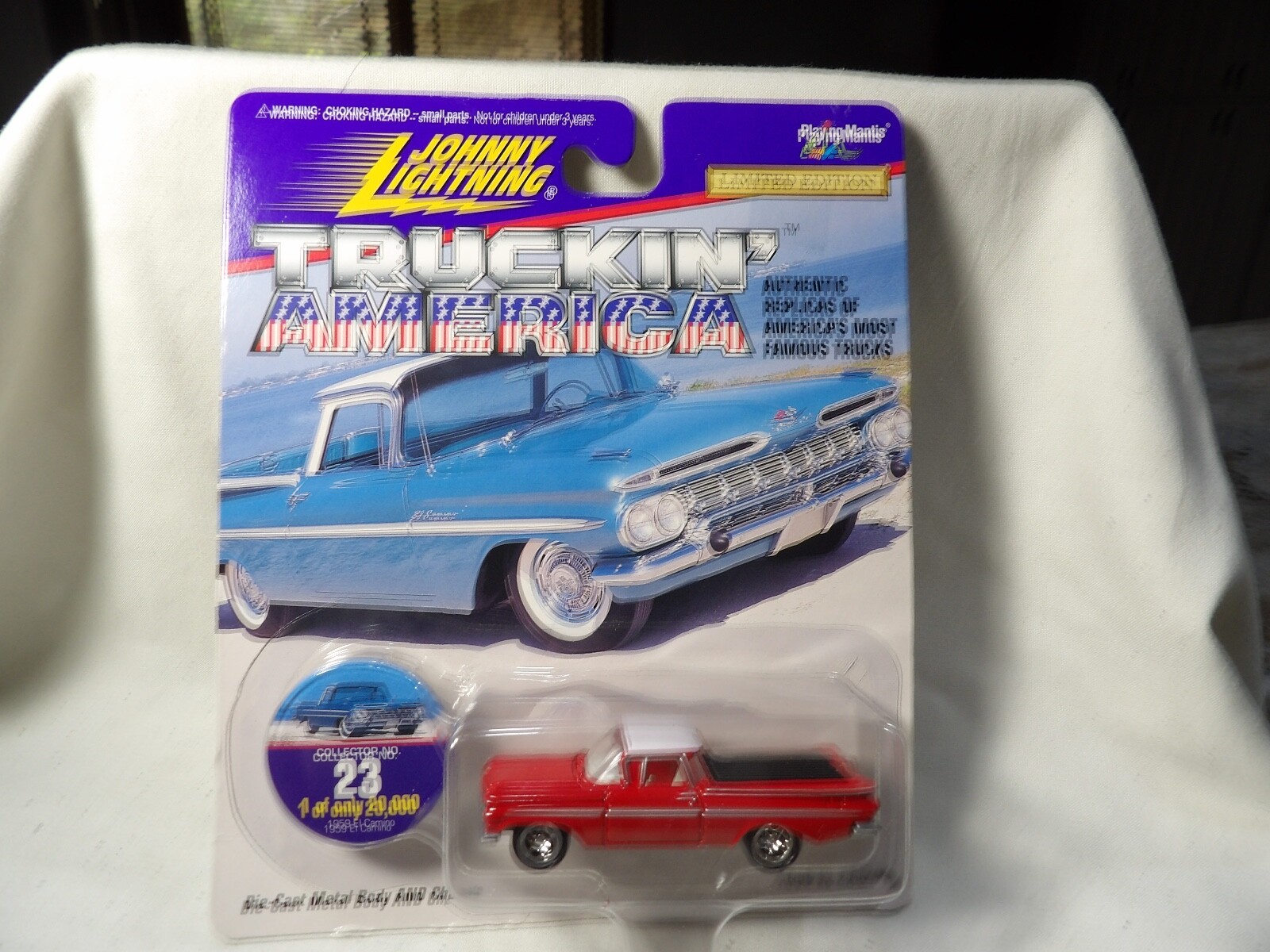 日本代購代標第一品牌【樂淘letao】－1959 CHEVY EL CAMINO 1997 JOHNNY LIGHTNING TRUCKIN' AMERICA 1:64 DIE-CAST 海外 即決