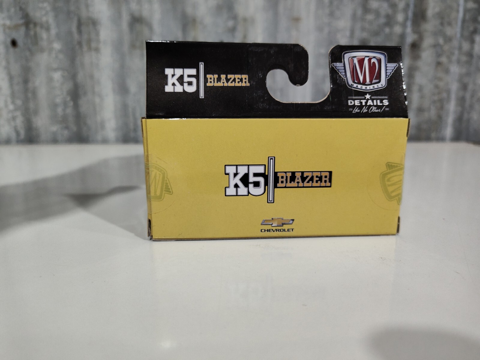 日本代購代標第一品牌【樂淘letao】－2022 M2 MACHINES K5 BLAZER 1:64 YELLOW 1974 CHEVROLET K5 BLAZER with PLOW ...