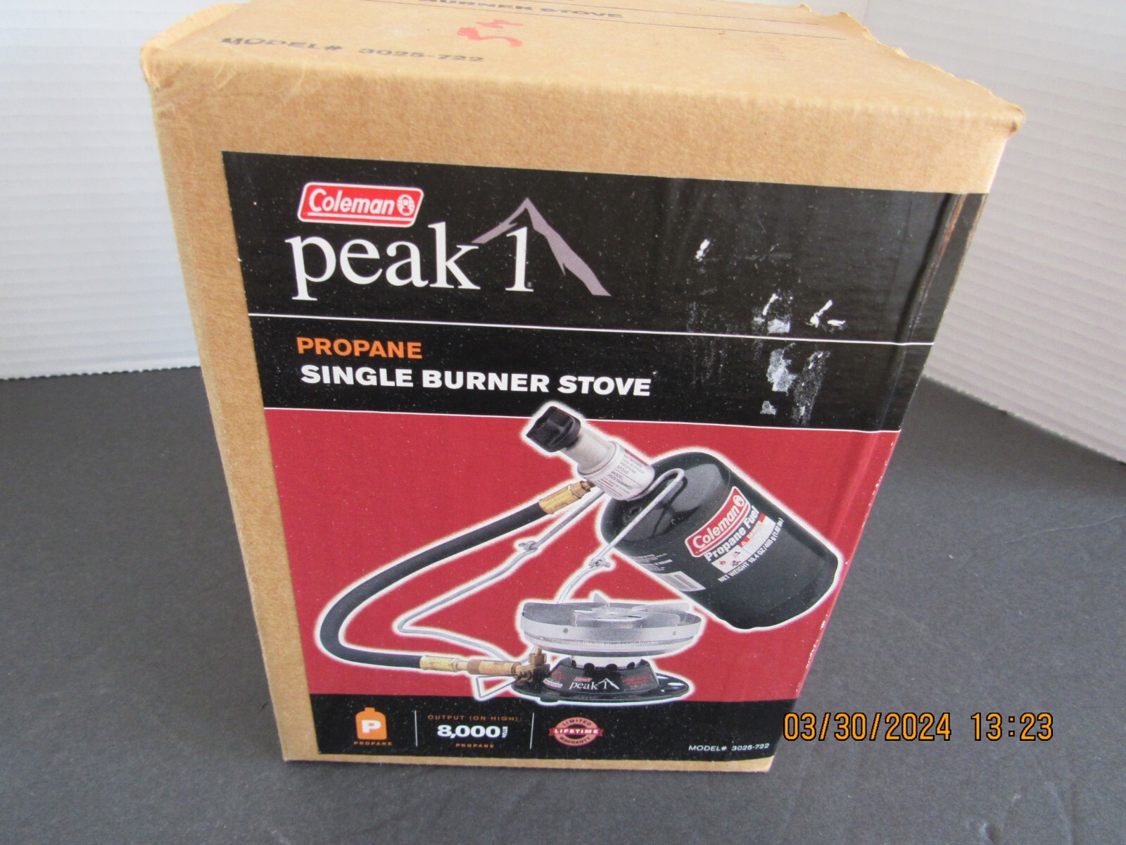 日本代購代標第一品牌【樂淘letao】－Coleman PEAK 1 Propane Stove Model 3025 海外 即決
