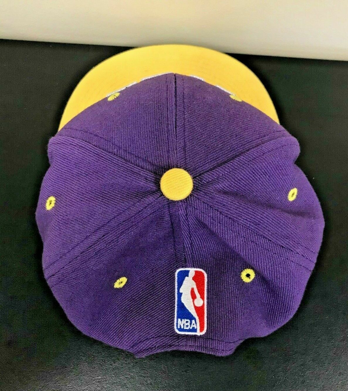 代購代標第一品牌－樂淘letao－Utah Jazz Mitchell & Ness Hardwood Classic Snapback Hat, Cap Purple Yellow NBA ...