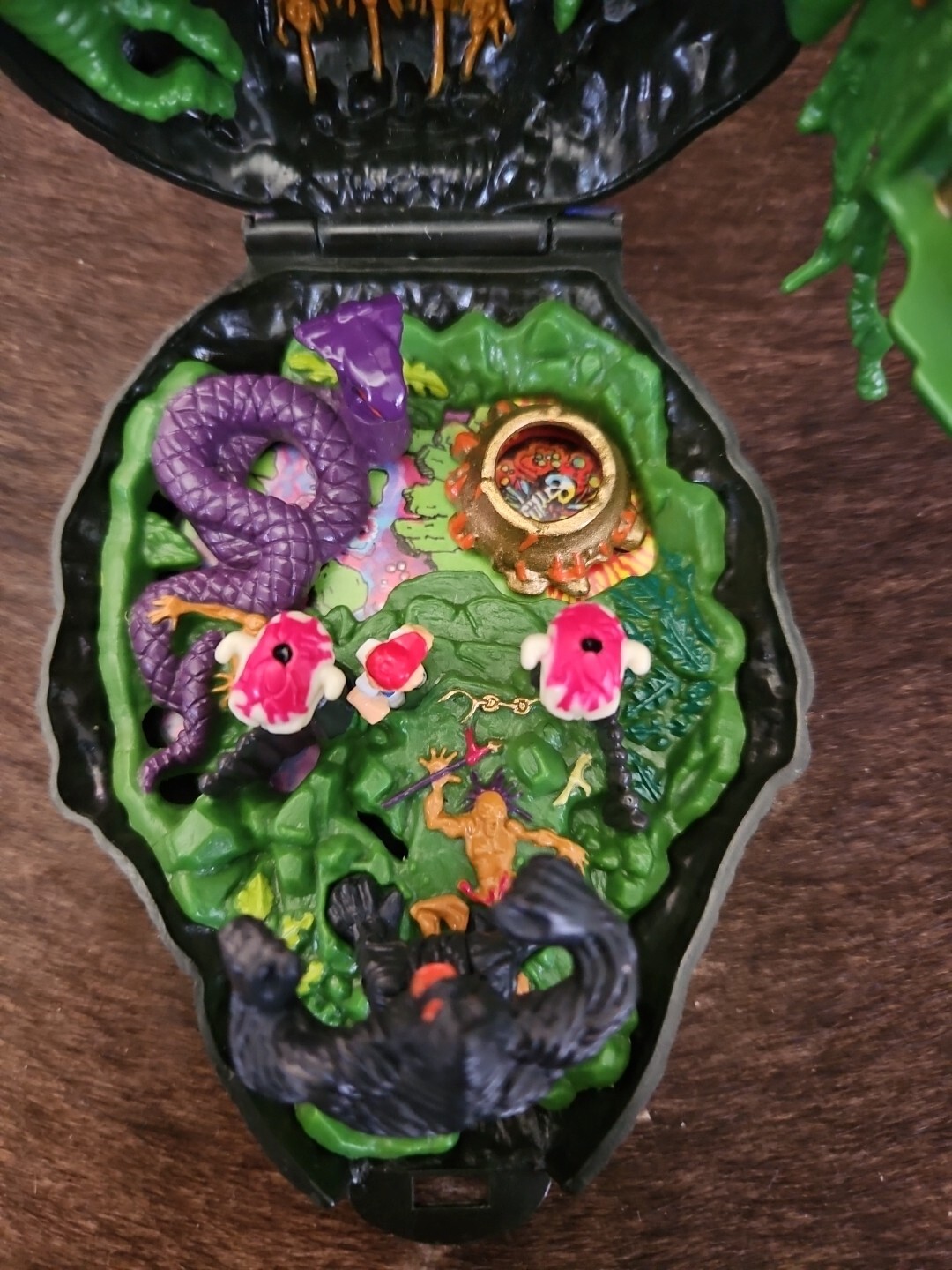 日本代購代標第一品牌【樂淘letao】－MIGHTY MAX (Bluebird, 1993) APE KING Doom Zone Playset Vintage COMPLETE 海外 即決