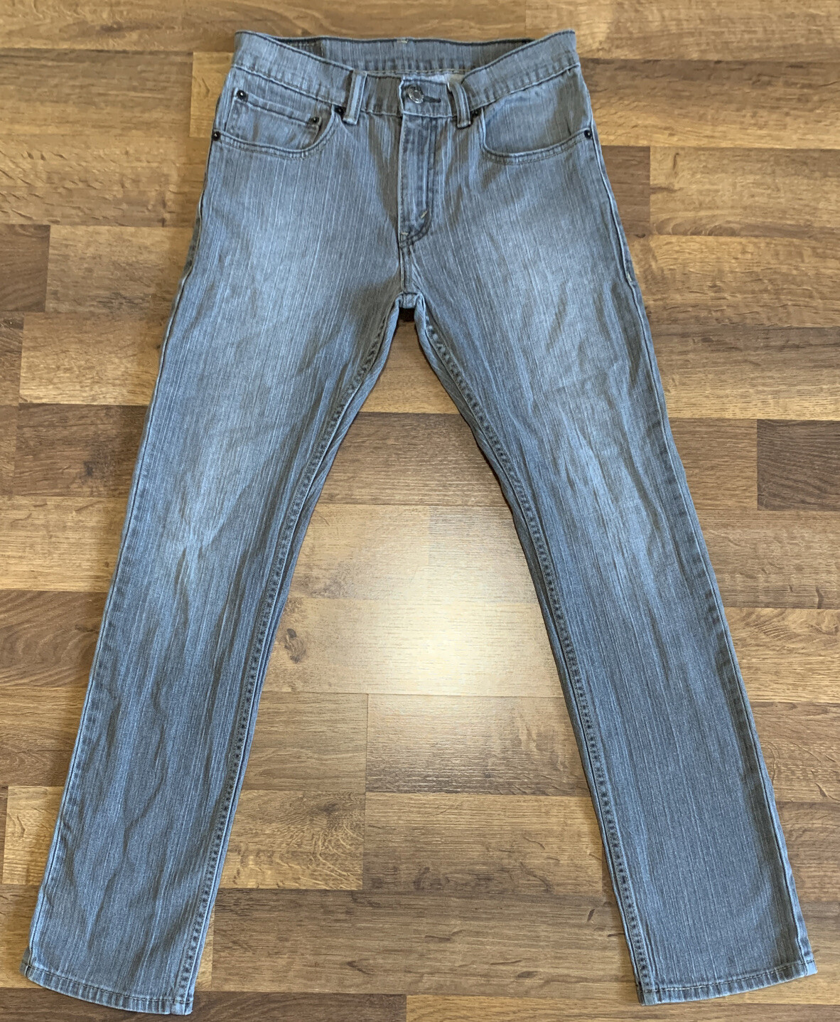 Yahoo!オークション - Levi’s 511 Skinny Gray Jeans Pants Actual Siz...