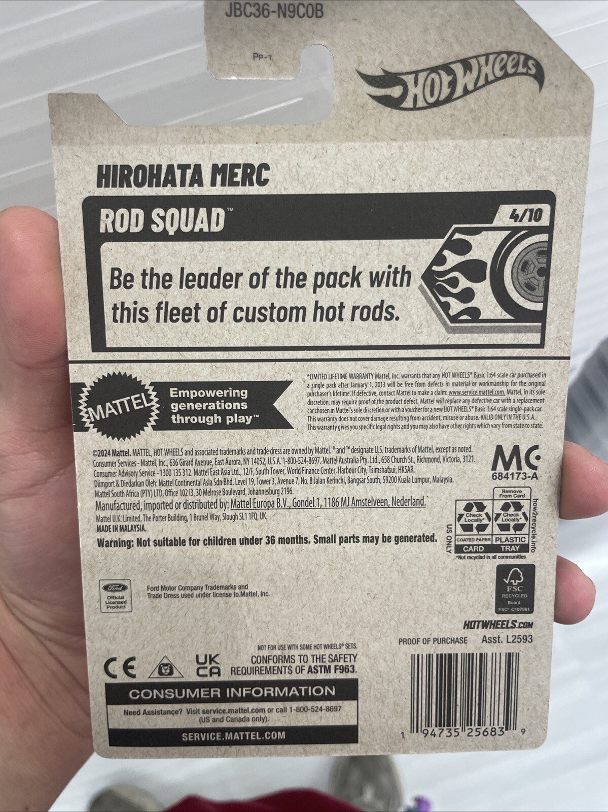 日本代購代標第一品牌【樂淘letao】－2025 Hot Wheels Hirohata Merc Super Treasure Hunt STH 46/250 NEW! RARE! 海外 即決