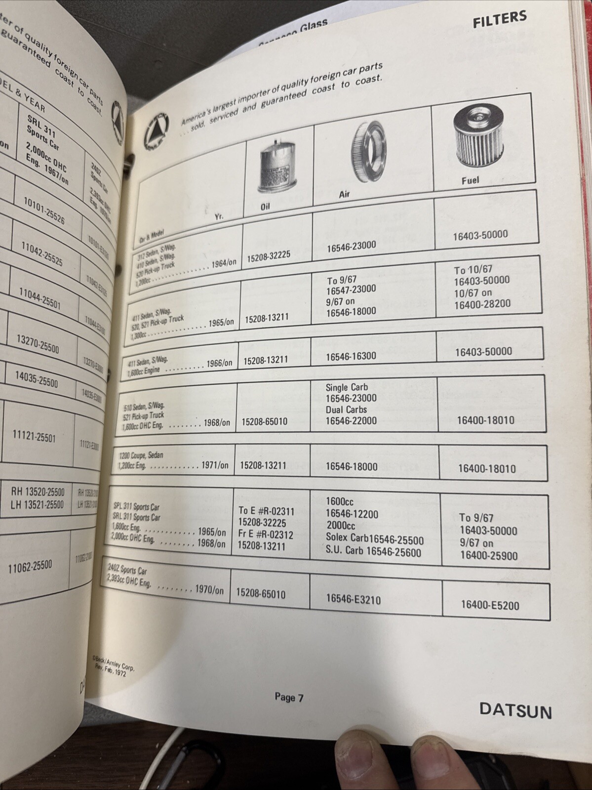 日本代購代標第一品牌【樂淘letao】－Datsun Roadster Solex air filter element SR311 SRL311 U20 Japan. Fairlady ...