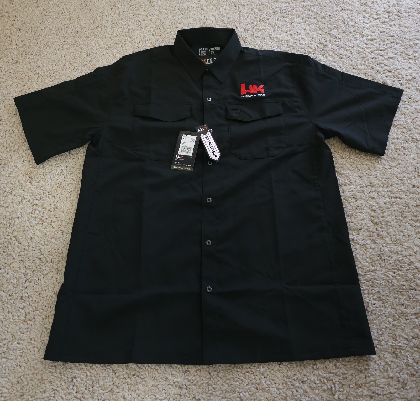 日本代購代標第一品牌【樂淘letao】－5.11 Men's Freedom Flex Woven Short Sleeve Tactical Shirt H&K Heckler & Koch ...