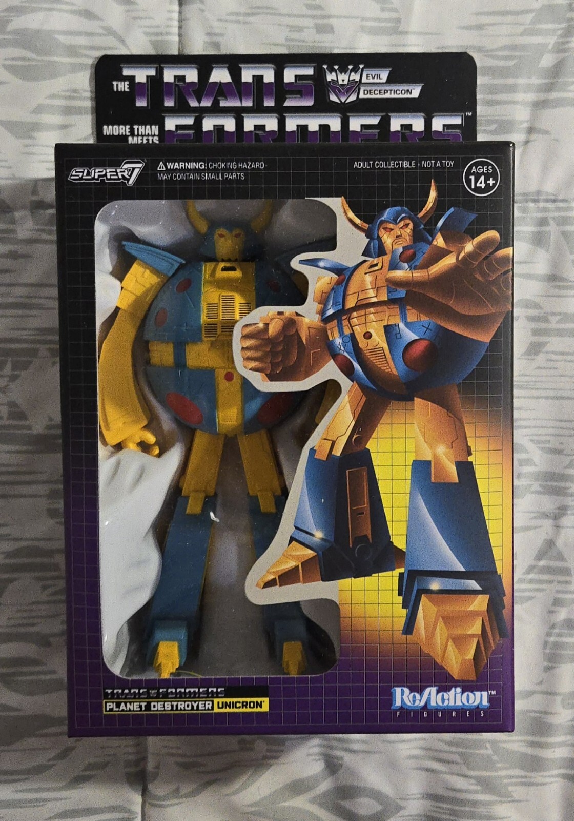 日本代購代標第一品牌【樂淘letao】－2024 SDCC EXCLUSIVE SUPER7 TRANSFORMERS UNICRON REACTION FIGURE SUPER 7 海外 即決