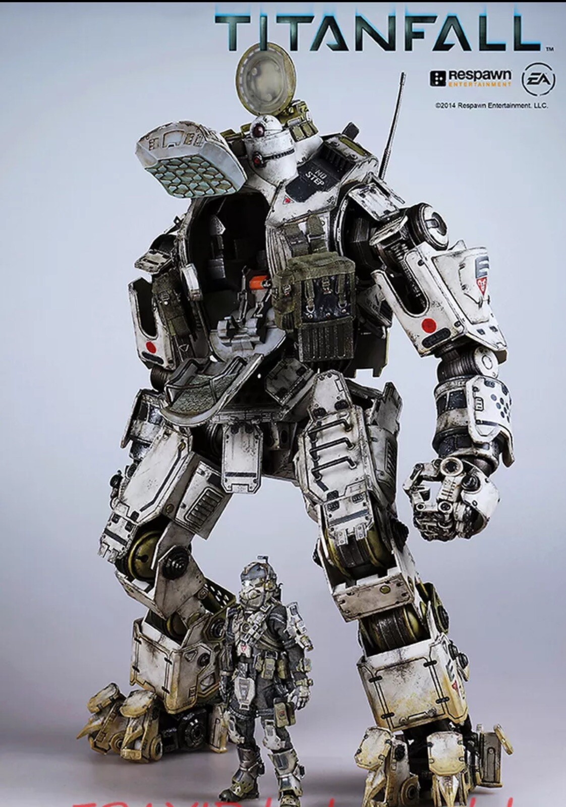 日本代購代標第一品牌【樂淘letao】－ThreeZero 3A Titanfall Atlas 1/12 Action Figure Collectible R-101C&Pilot 海外 即決
