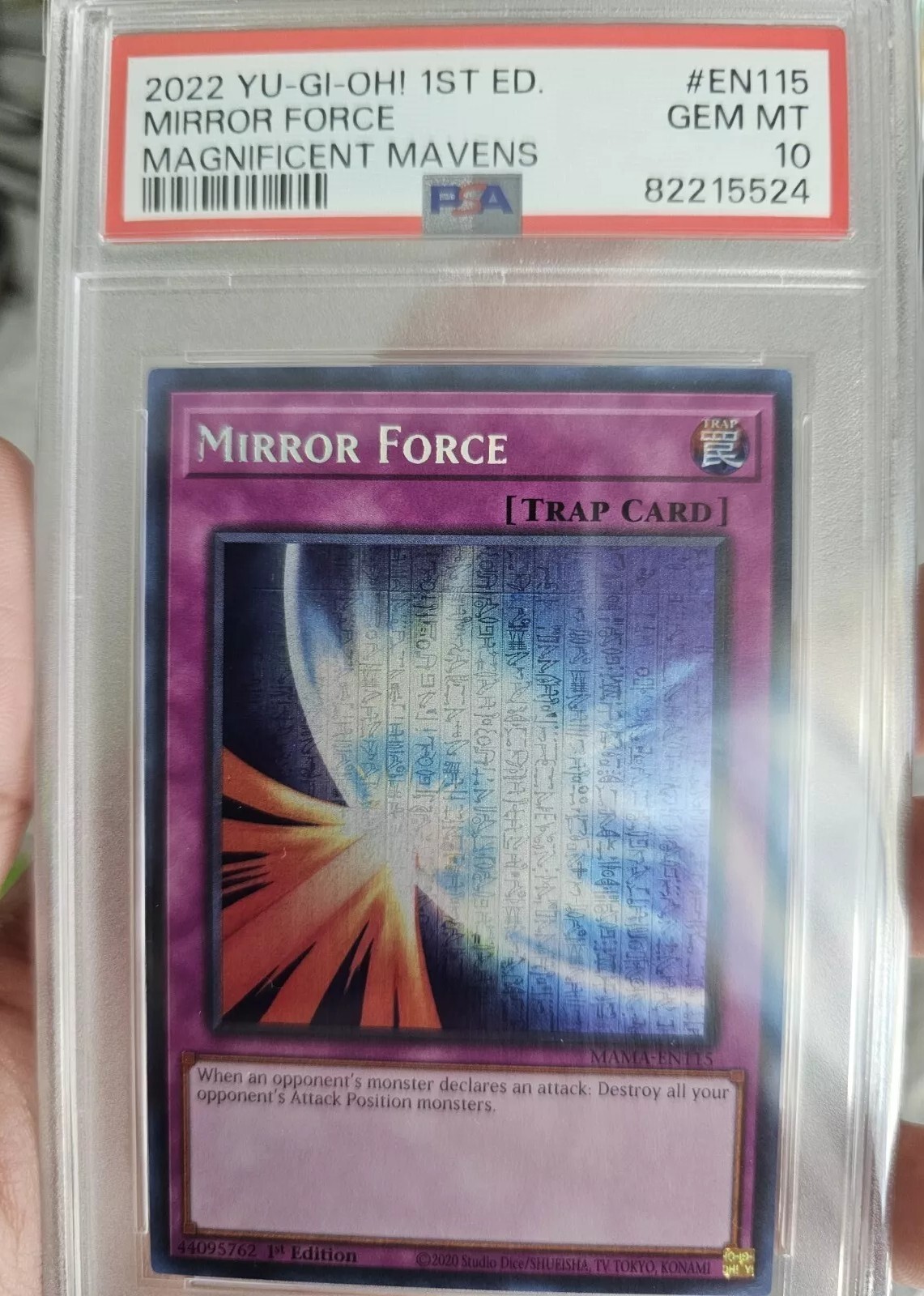 Yahoo!オークション - Mirror Force (ULTRA PHARAOH'S RARE MAMA-EN115...