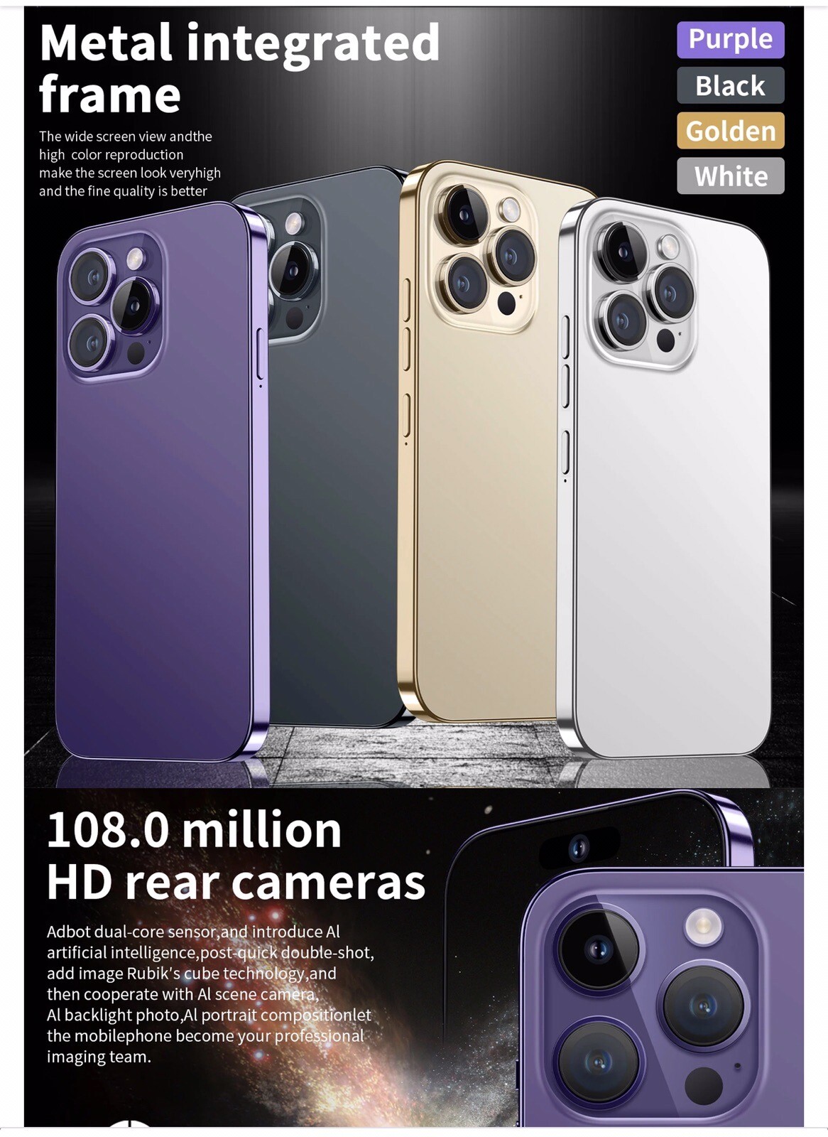 日本代購代標第一品牌【樂淘letao】－2023 Global Version i15 Pro Max Smartphone Brand New 16GB+1TB 6.7 inch 4G 5G ...