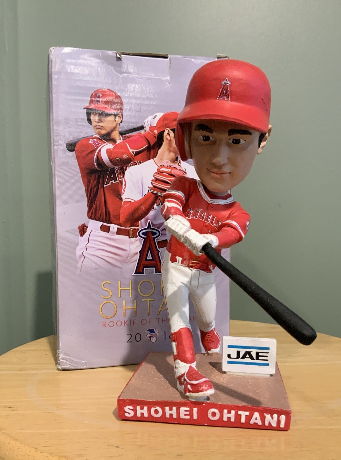 日本代購代標第一品牌【樂淘letao】－Shohei Ohtani AL 2018 Rookie of the Year MLB California Angels Bobblehead ...
