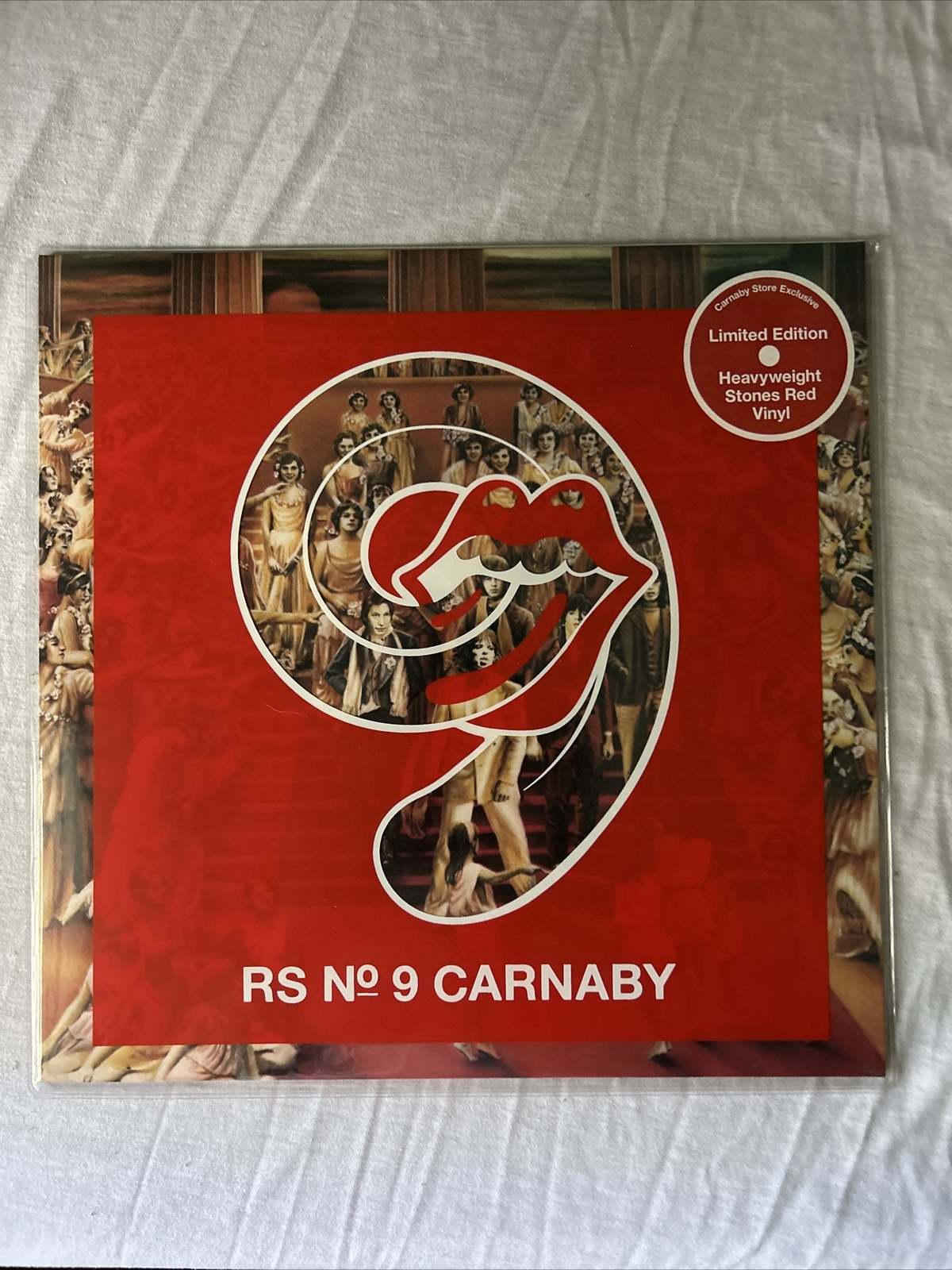 日本代購代標第一品牌【樂淘letao】－The ローリング・ストーンズ It's Only ロック N' Roll レッド / バイナル RS No9 Carnaby Limited ...