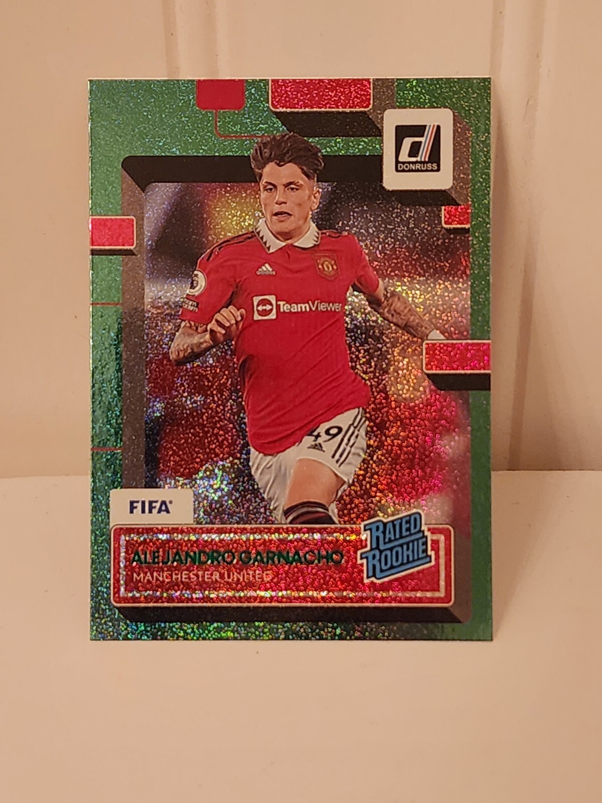代購代標第一品牌－樂淘letao－2022-2023 Alejandro Garnacho Donruss FIFA Soccer Green Rated Rookie 海外 即決