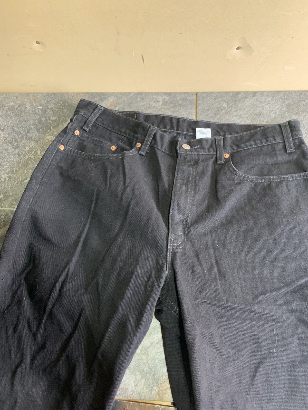 Yahoo!オークション - Vintage Levi's 550 Men's Relaxed Fit Tapered ...