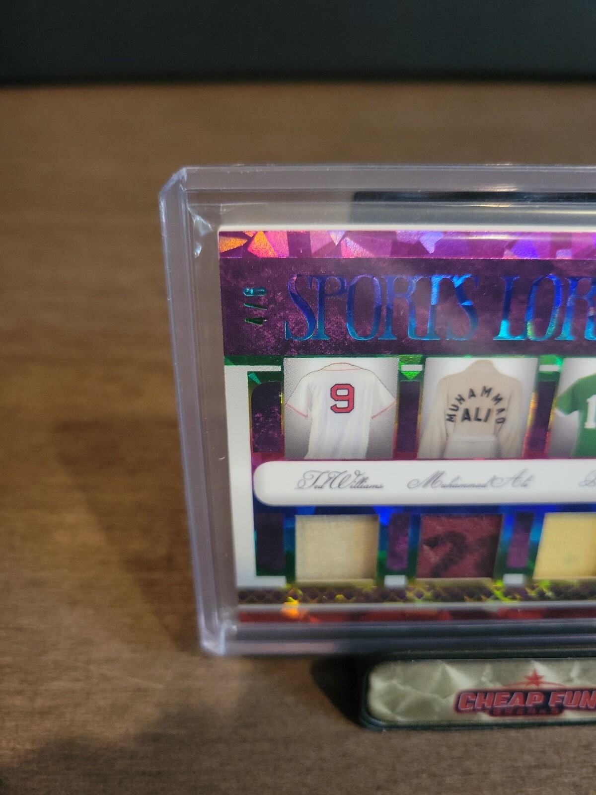 代購代標第一品牌－樂淘letao－2022 Leaf Game Used Ted Williams Muhammad Ali Pele Nicklaus Authentic Relics 4/ ...