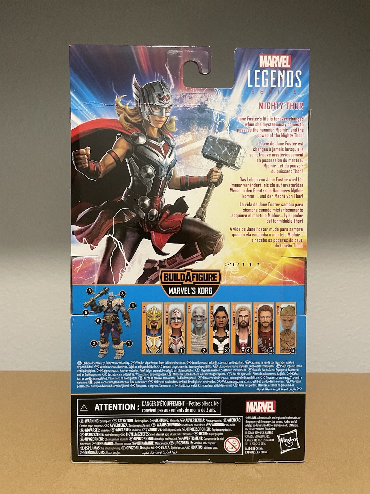 Yahoo!オークション - Marvel Legends Series Mighty Thor - BAF Marve...