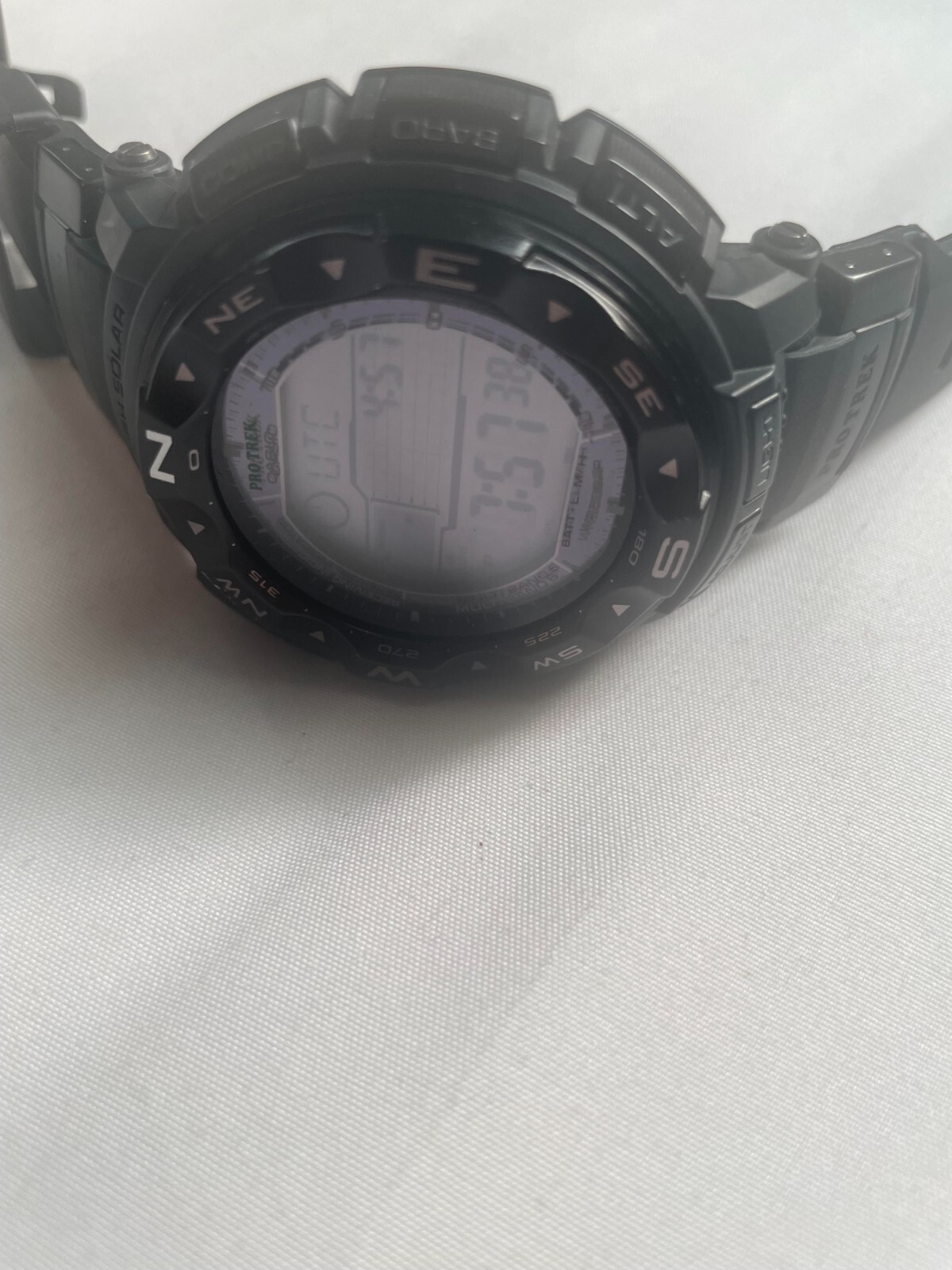 日本代購代標第一品牌【樂淘letao】－Casio Pro Trek PRW-2500 Protrek Triple Sensor Tough Solar Watch Used Fast ...