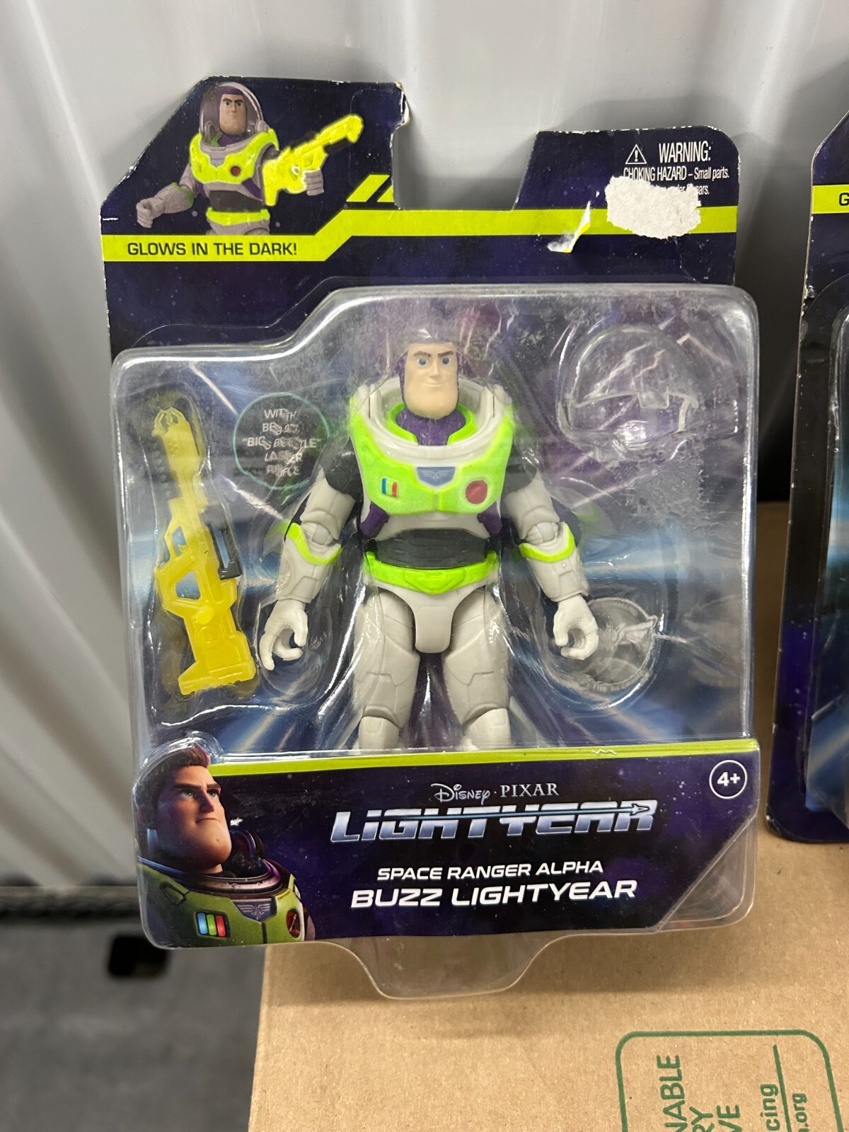 日本代購代標第一品牌【樂淘letao】－Lot of 3 Disney PIXAR Glows in the Dark, Buzz Lightyear, Darby Steel, Izzy ...