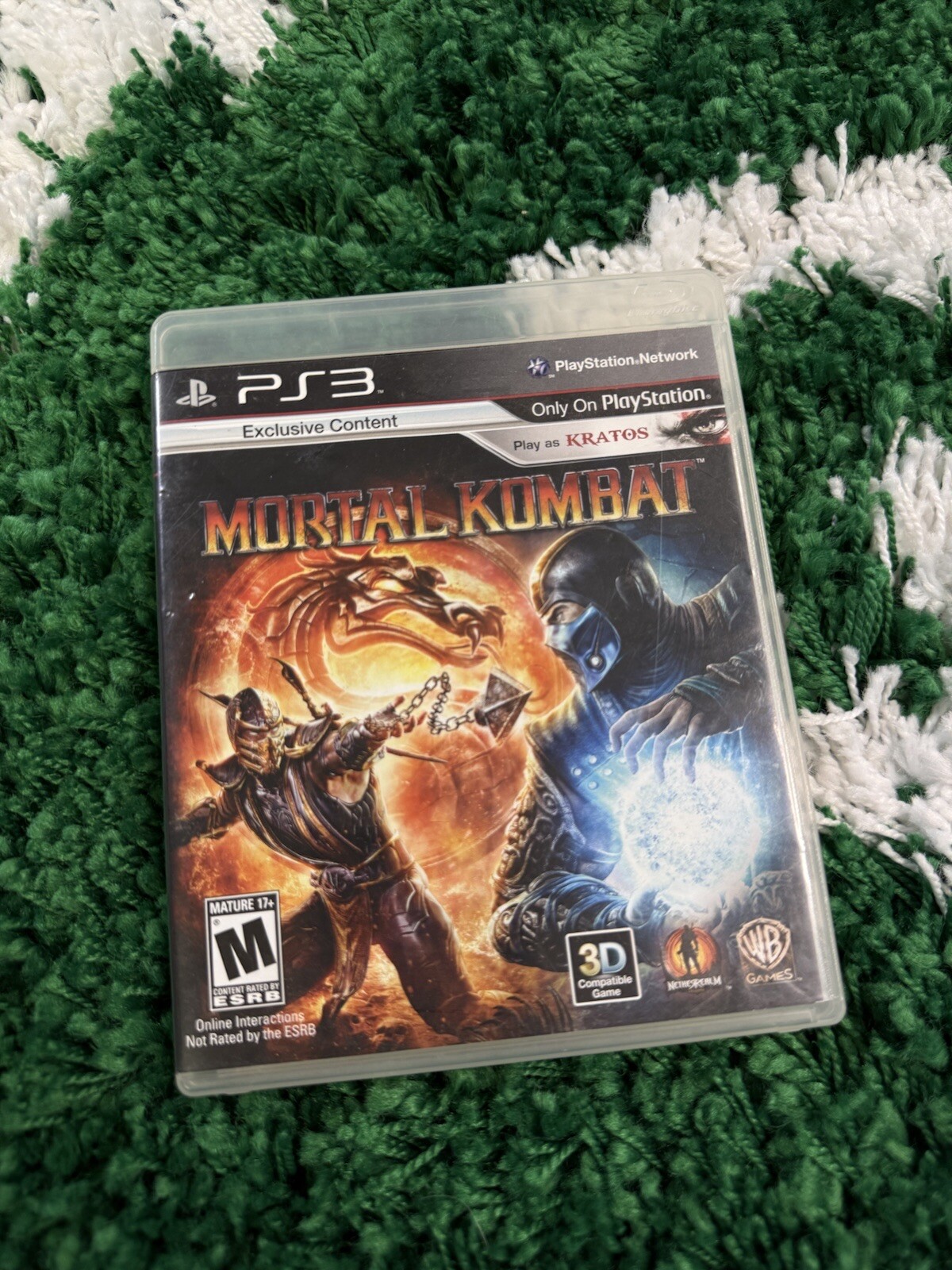 【樂淘letao】日本代購代標第一品牌－Sony Playstation 3 PS3 Mortal Kombat Fighting Game * No manual* 海外 即決