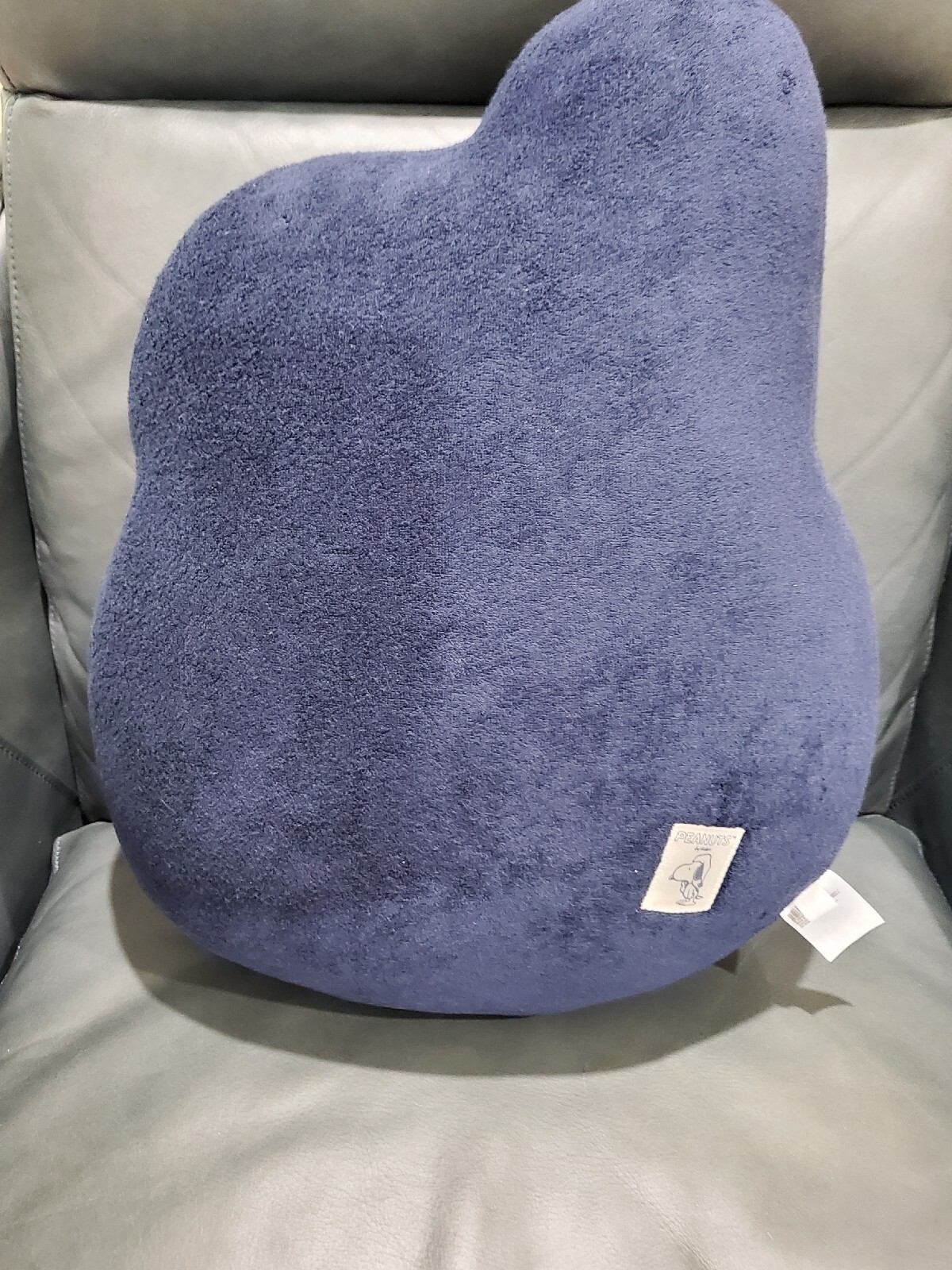 日本代購代標第一品牌【樂淘letao】－Peanuts Snoopy Cushion UNIQLO Navy Size 46 × 31㎝ 海外 即決