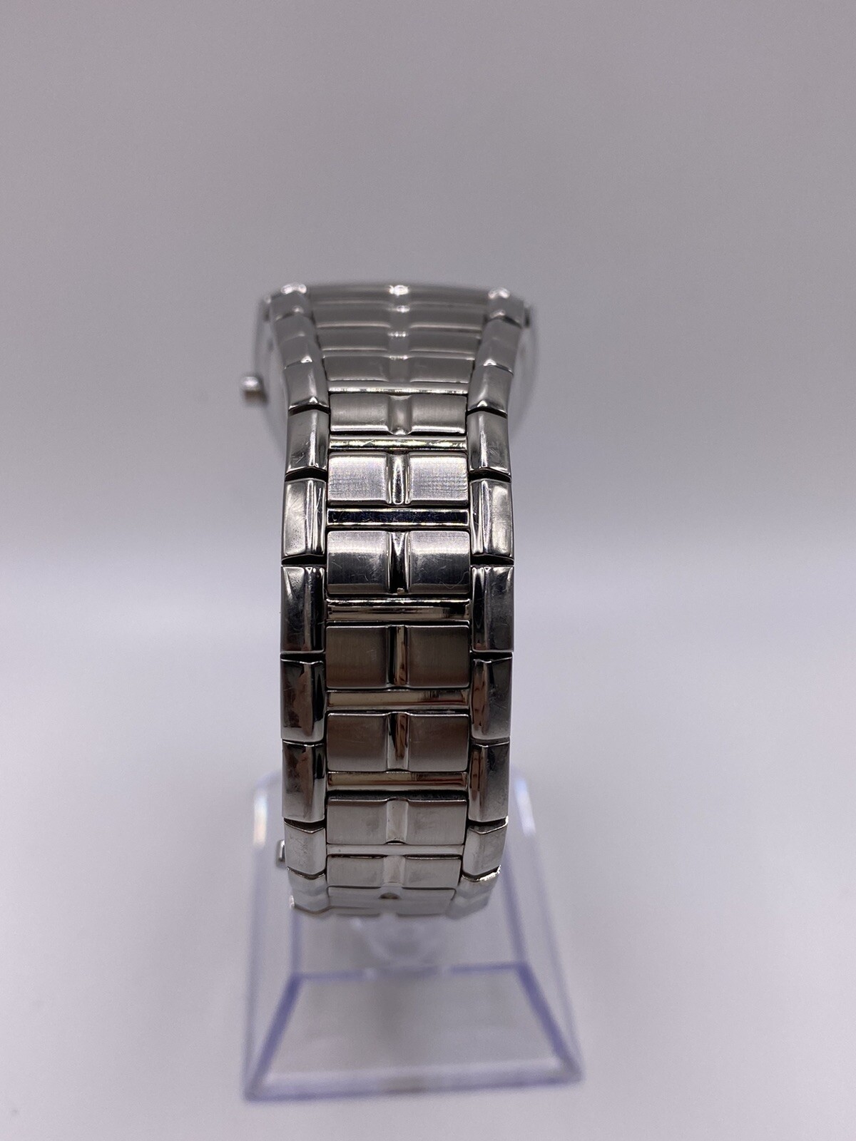 日本代購代標第一品牌【樂淘letao】－Citizen Eco Drive E111-S049385 Men’s Stainless Steel Black Date Dial Watch 海外 即決