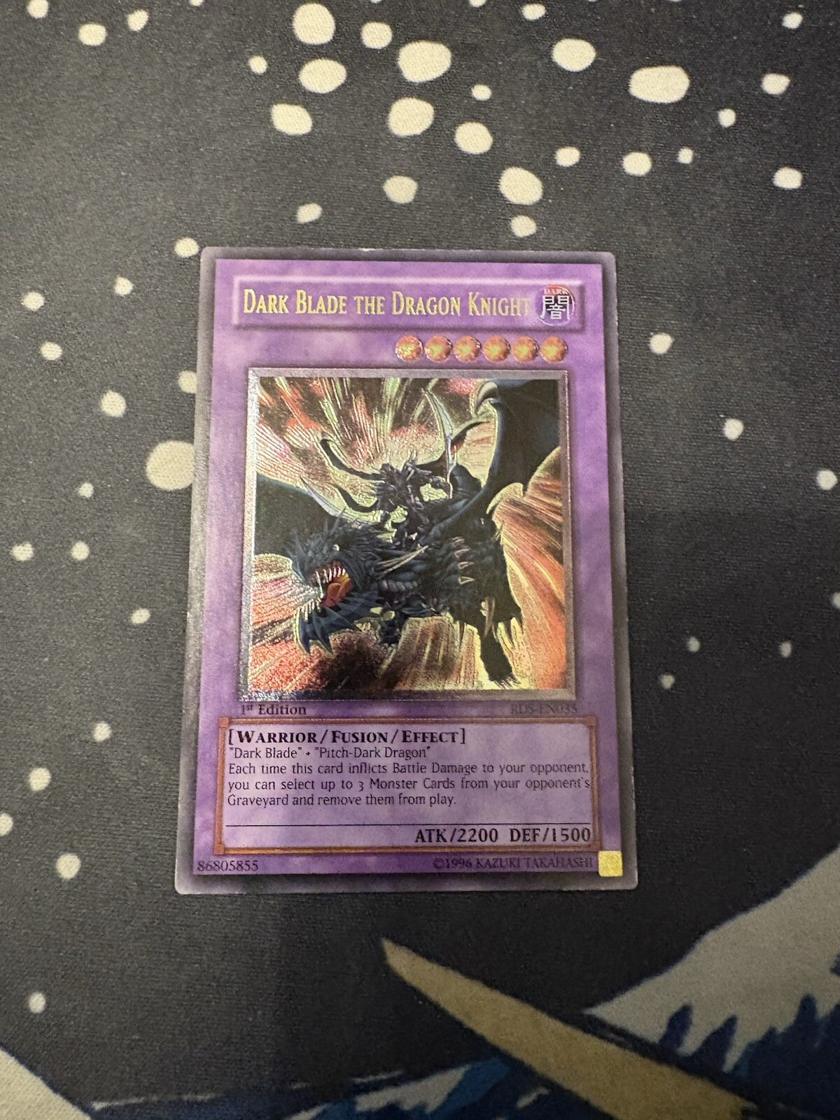 日本代購代標第一品牌【樂淘letao】－Dark Blade the Dragon Knight (UTR) RDS-EN035 1st Edition Played/Edge Wear 海外 即決