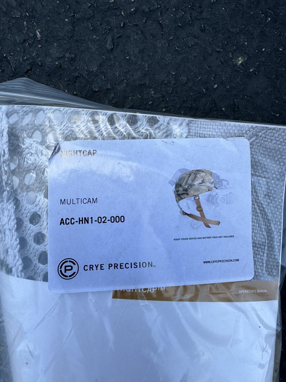 日本代購代標第一品牌【樂淘letao】－Crye Precision Multicam NightCap NVG Mount Cap 海外 即決