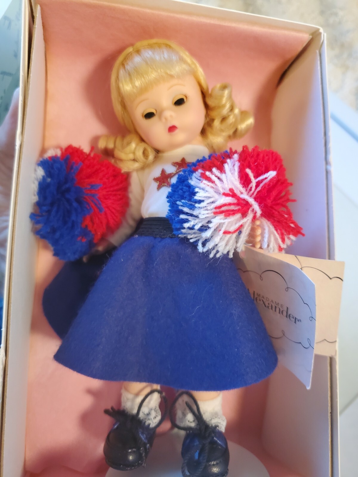 代購代標第一品牌－樂淘letao－2002 Madame Alexander RAH RAH USA CHEERLEADER WENDY Doll Mint in Box #35425 海外 即決