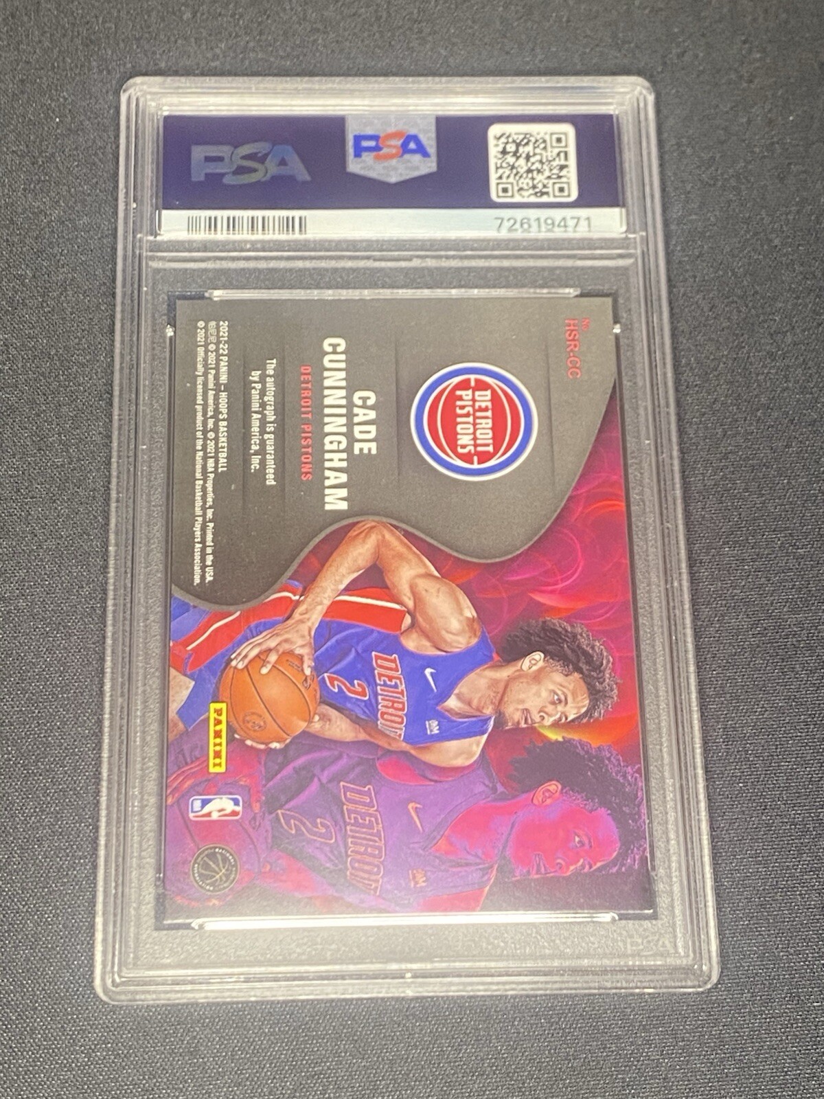 日本代購代標第一品牌【樂淘letao】－2021 Panini NBA Hoops - Cade Cunningham - GOLD - HSRCC PSA MINT 9 海外 即決