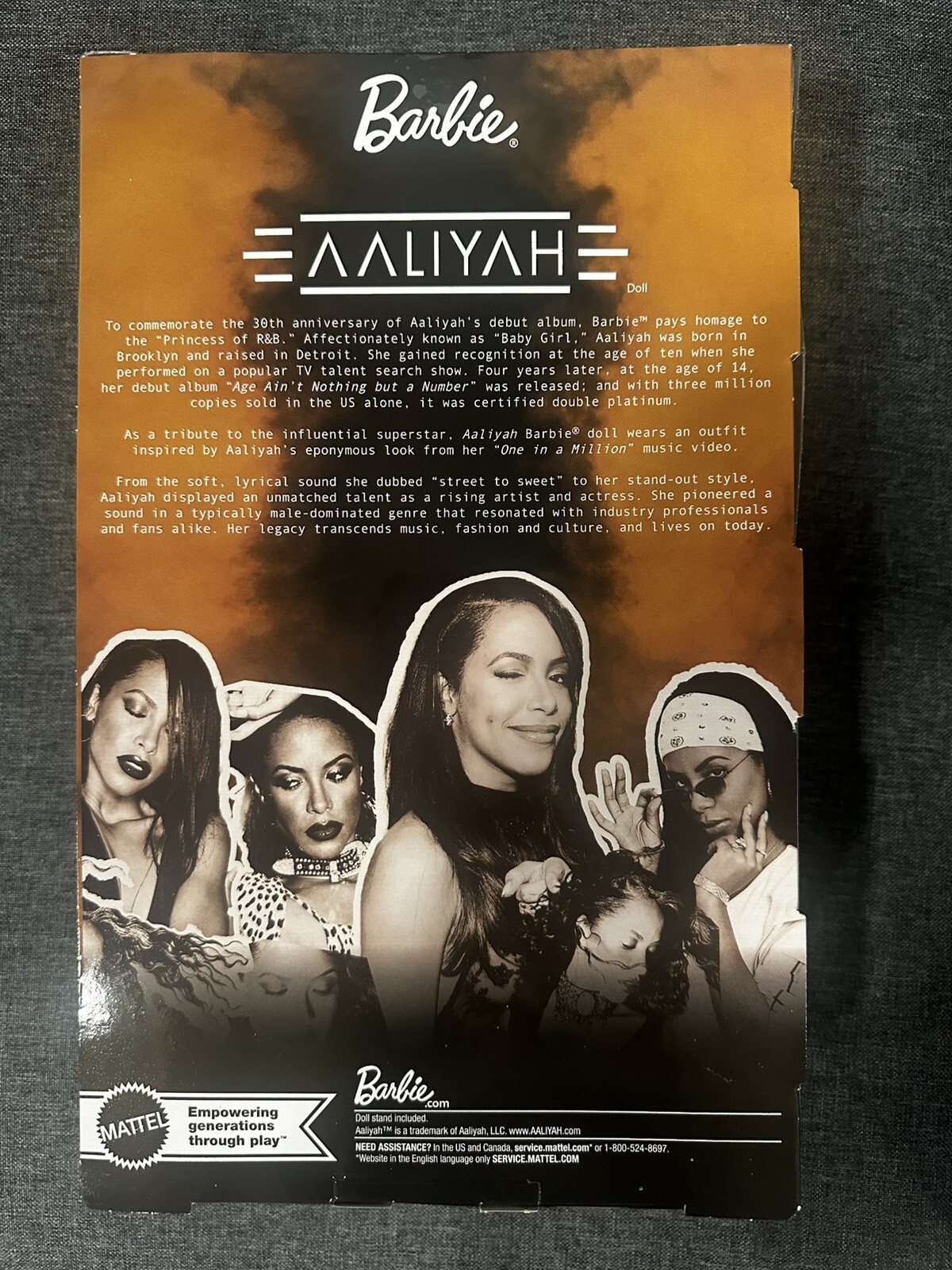 日本代購代標第一品牌【樂淘letao】－Barbie Signature Aaliyah 11.5" Collectible Doll in Black Faux Leather Outfit ...