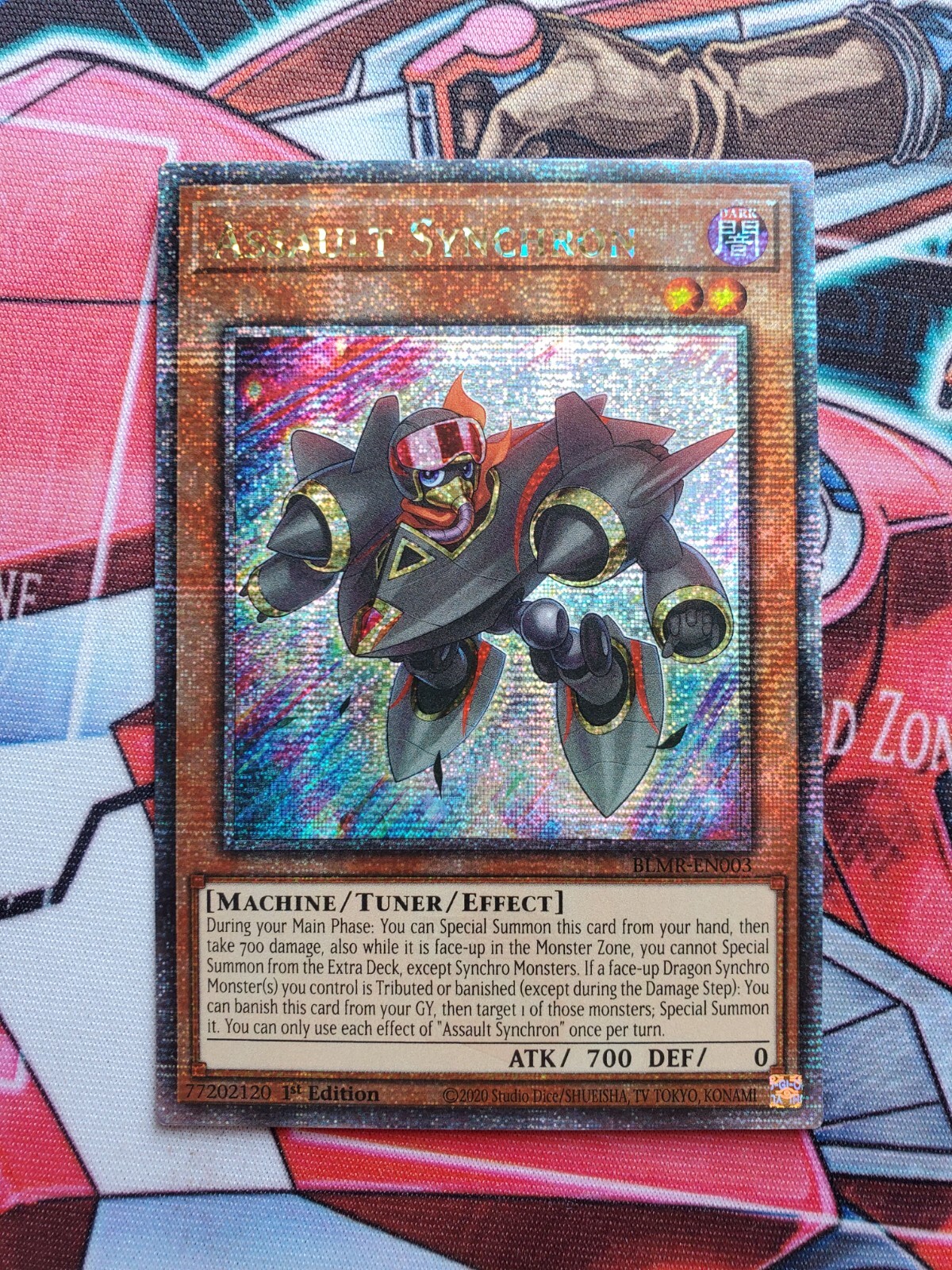 代購代標第一品牌－樂淘letao－Yu-Gi-Oh! Assault Synchron BLMR-EN003 Quarter Century Rare Monstrous Revenge 海外 即決