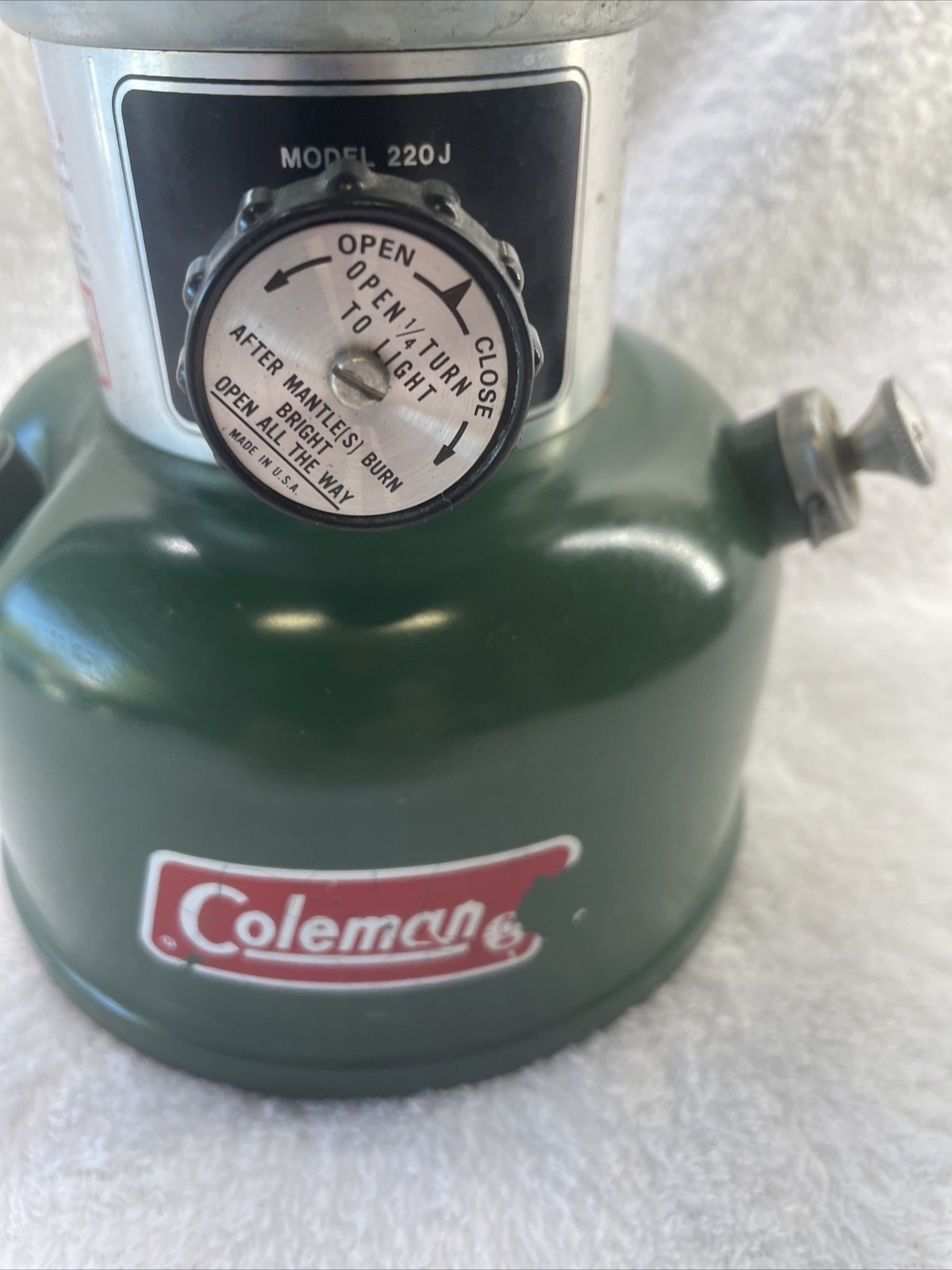 【樂淘letao】日本代購代標第一品牌－Vintage Coleman Lantern Double Mantle Model 220J 1977 海外 即決