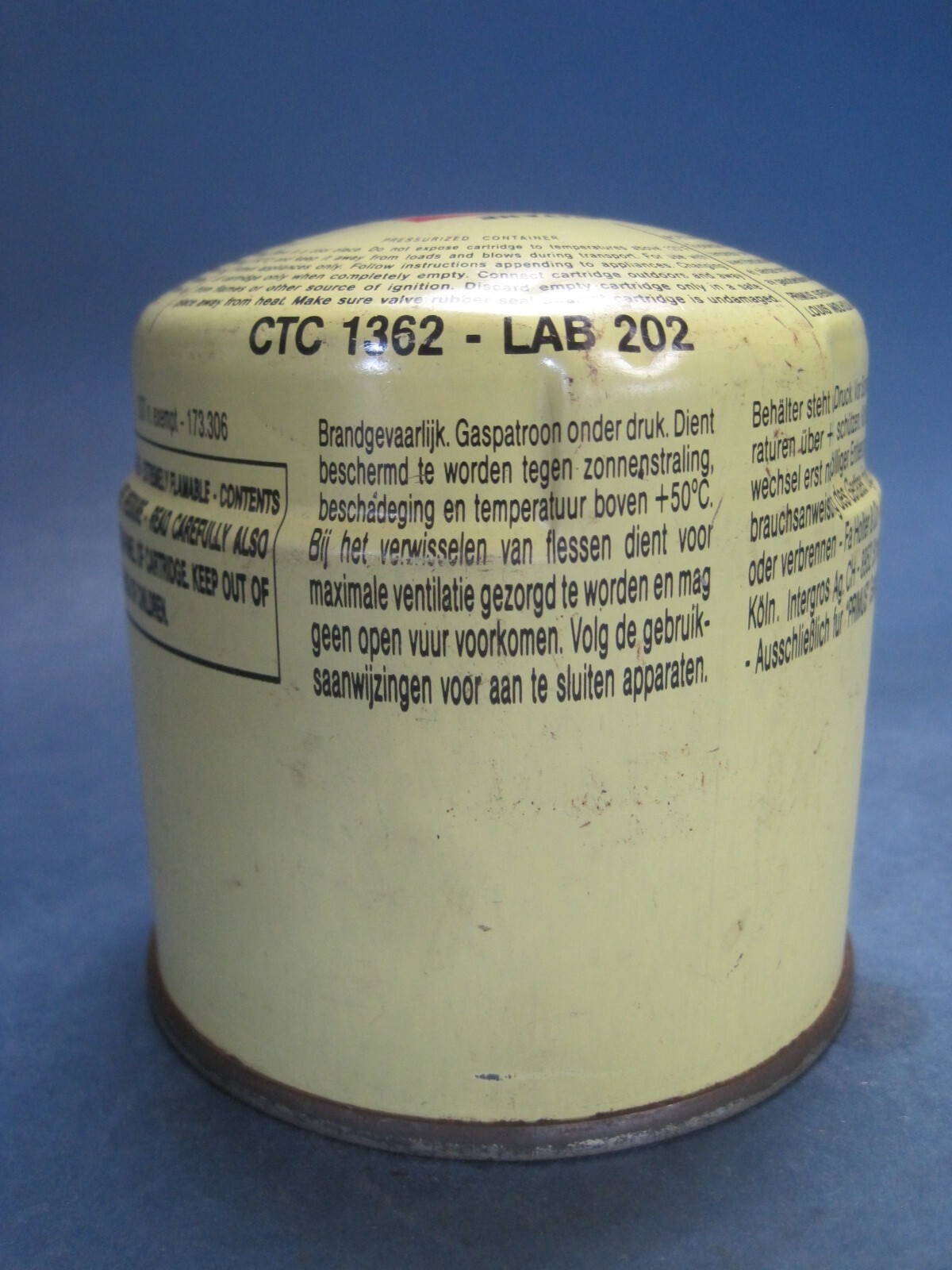 日本代購代標第一品牌【樂淘letao】－Vintage NOS Primus 190g Butane Stove Lantern Cartridge Puncture Style 海外 即決