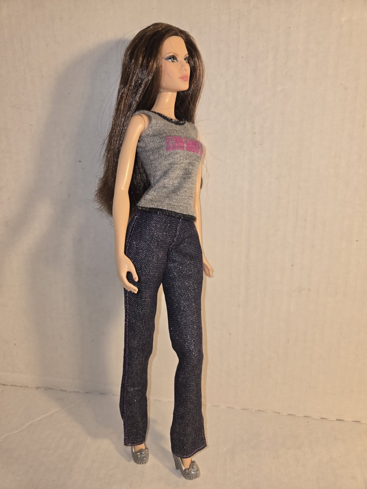 日本代購代標第一品牌【樂淘letao】－Barbie Basics Denim Model No. 14 Doll Collection 002 Black Label Loose 海外 即決