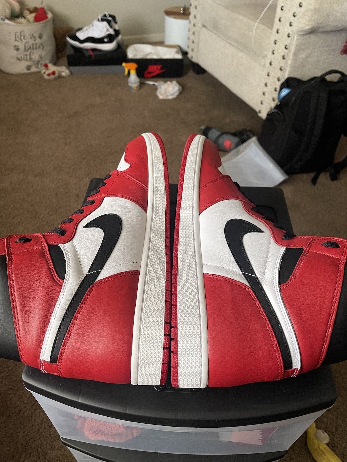 日本代購代標第一品牌【樂淘letao】－33cm(US15) - Jordan 1 Retro OG High Chicago 海外 即決