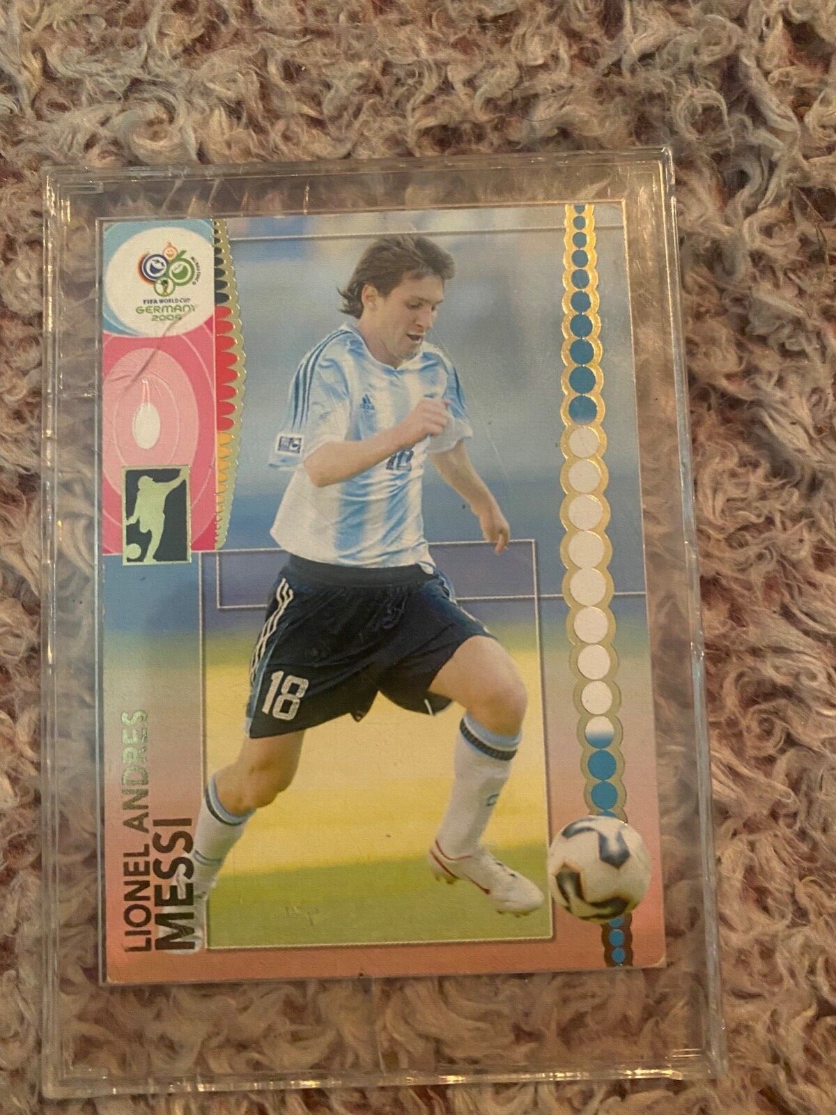 代購代標第一品牌－樂淘letao－2006 PANINI Germany WORLD CUP #47 LIONEL MESSI, ARGENTINA, trading card 海外 即決