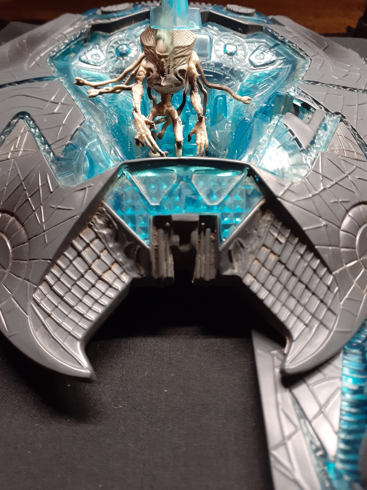 日本代購代標第一品牌【樂淘letao】－1996 Trendmasters Independence Day Alien Attacker ID4 Space Ship UFO w ...