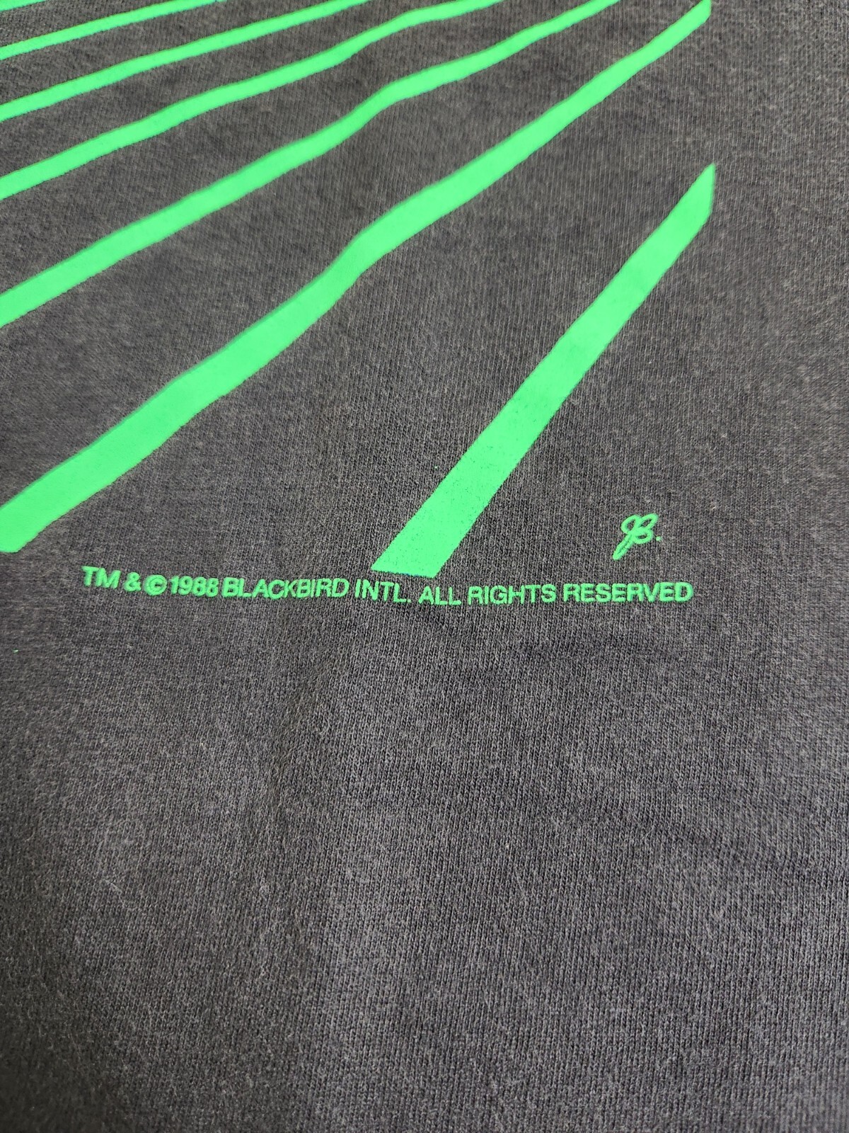 日本代購代標第一品牌【樂淘letao】－1980s Vintage M-1 Abrams Tank Blackbird T-Shirt XL Double Sided Single ...