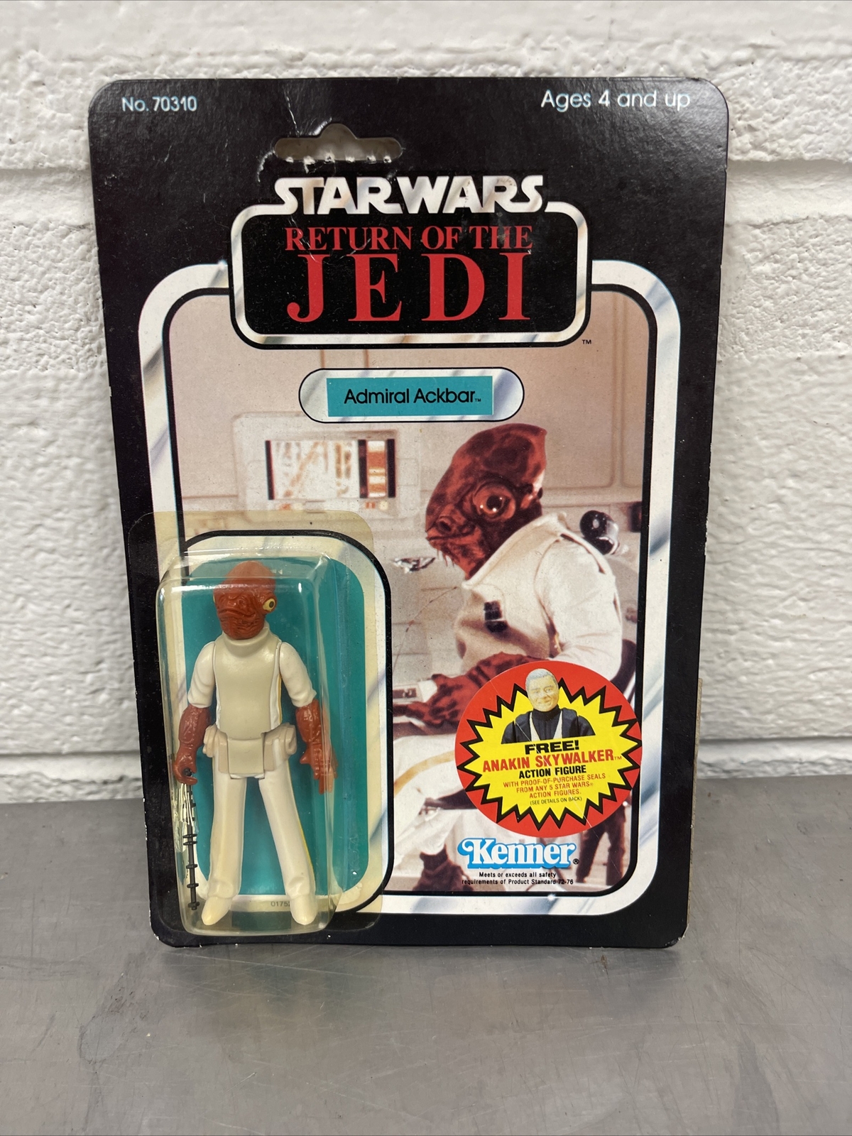代購代標第一品牌－樂淘letao－1983 Star Wars Return of the Jedi Admiral Ackbar 65-back Kenner 海外 即決