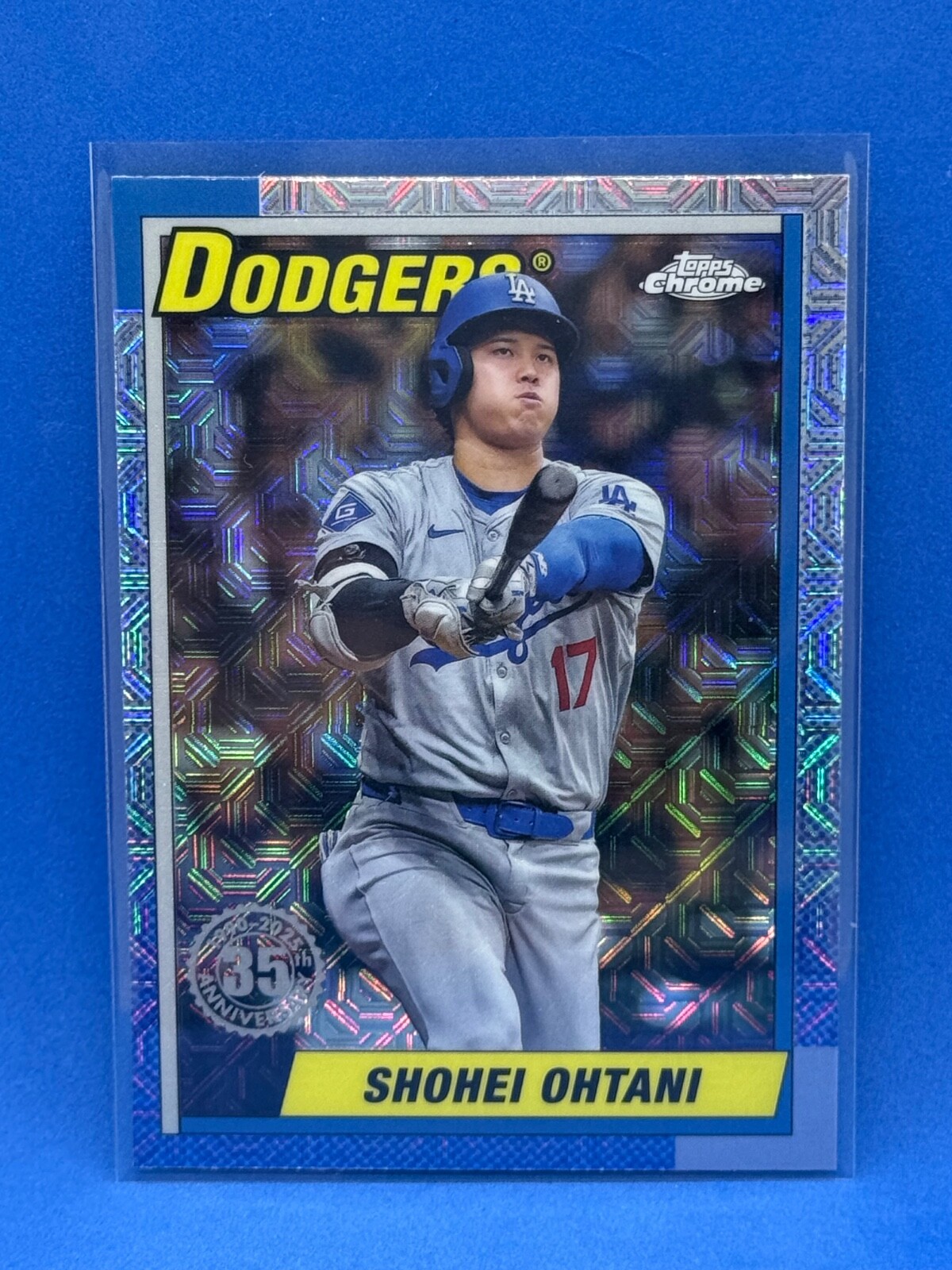 日本代購代標第一品牌【樂淘letao】－2025 Topps Chrome Silver Pack Mojo 大谷翔平 #T90C-50 Los Angeles Dodgers 海外 即決